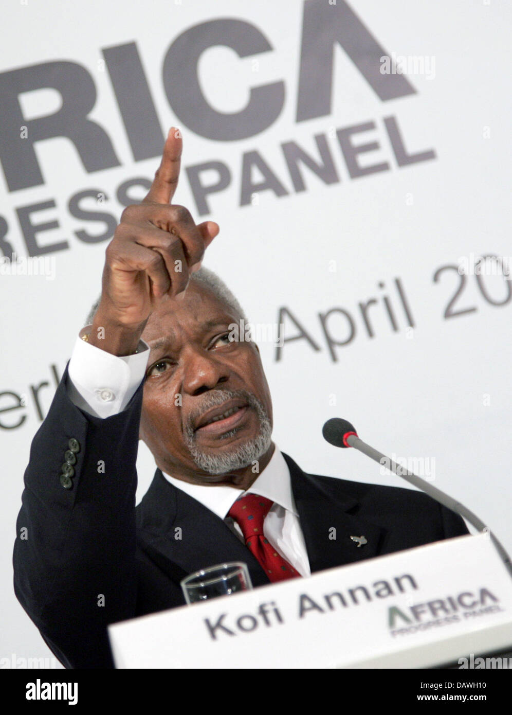 Kofi Anan, former UN Secretary General and chairman of the 'Africa ...