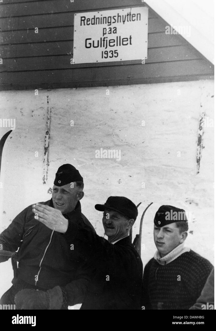 events, Second World War / WWII, Norway, the caretaker of a Norwegian ...