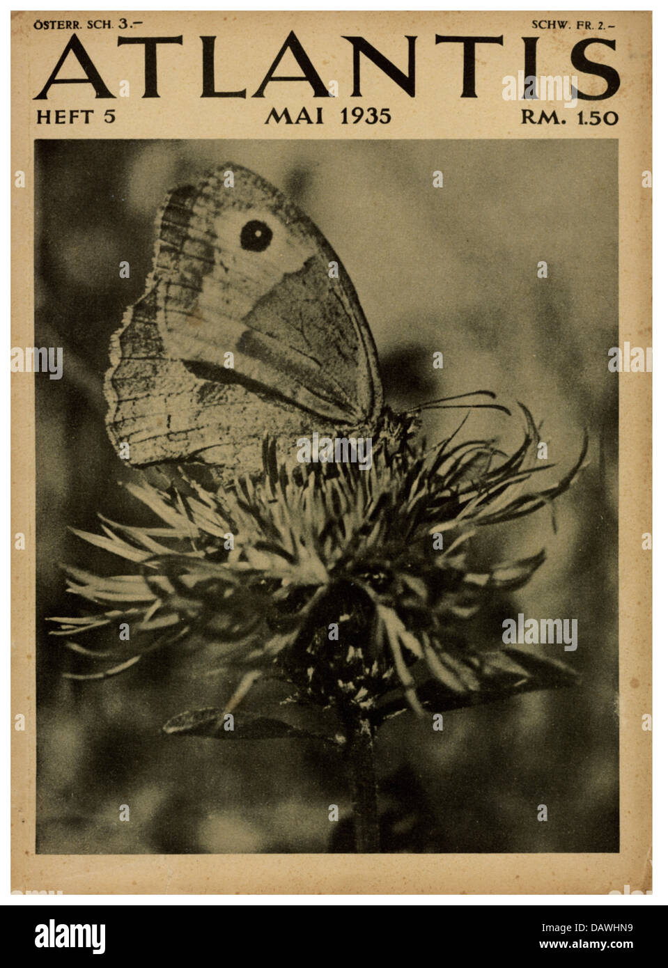 press / media, journals / magazines, "Atlantis", 7th volume, number 5 ...