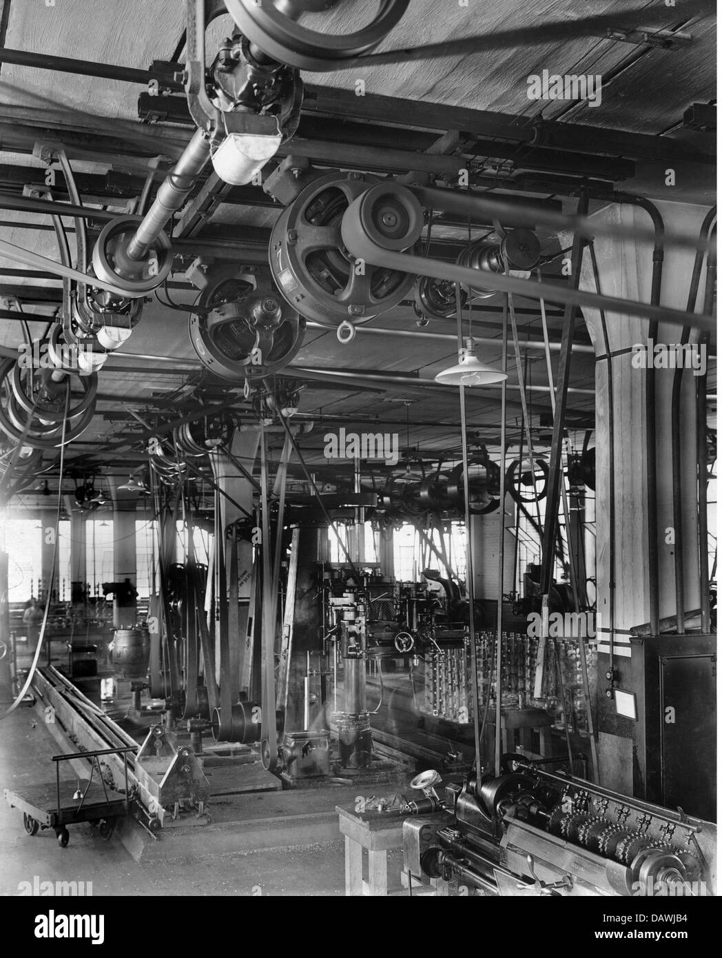 Historical machines hall Black and White Stock Photos & Images - Alamy