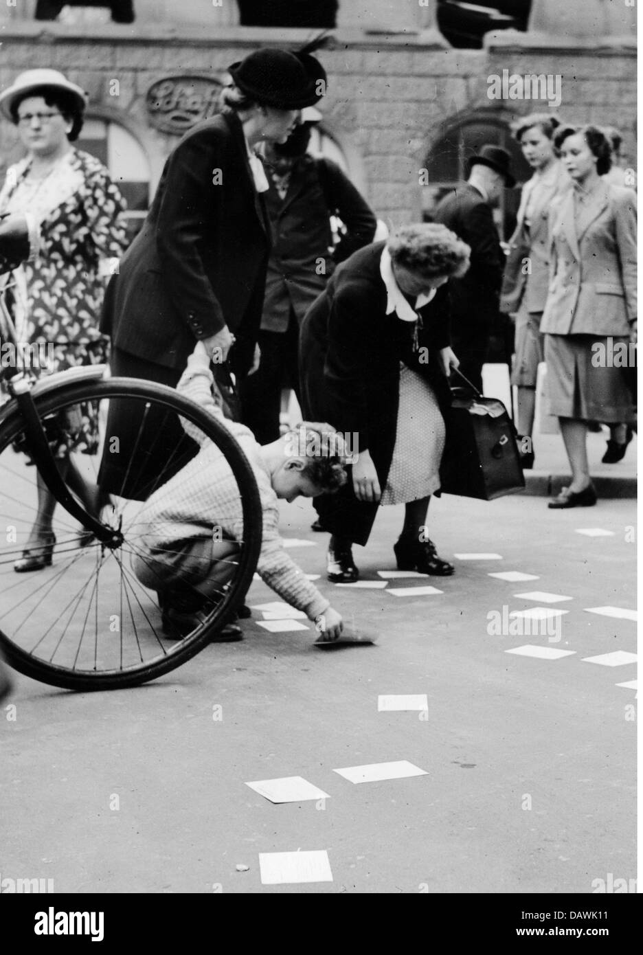 geography / travel, Germany, politics, 1950s, Bund der ...