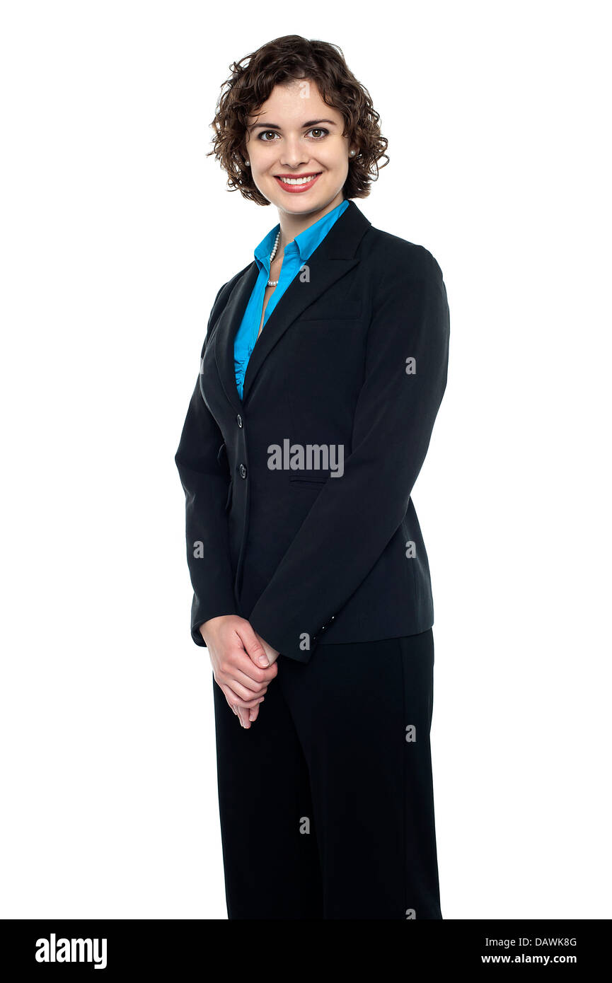 Presentable confident female entrepreneuer Stock Photo - Alamy