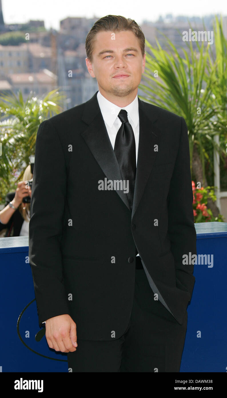 Cannes film festival the 11th hour photocall hi-res stock photography ...