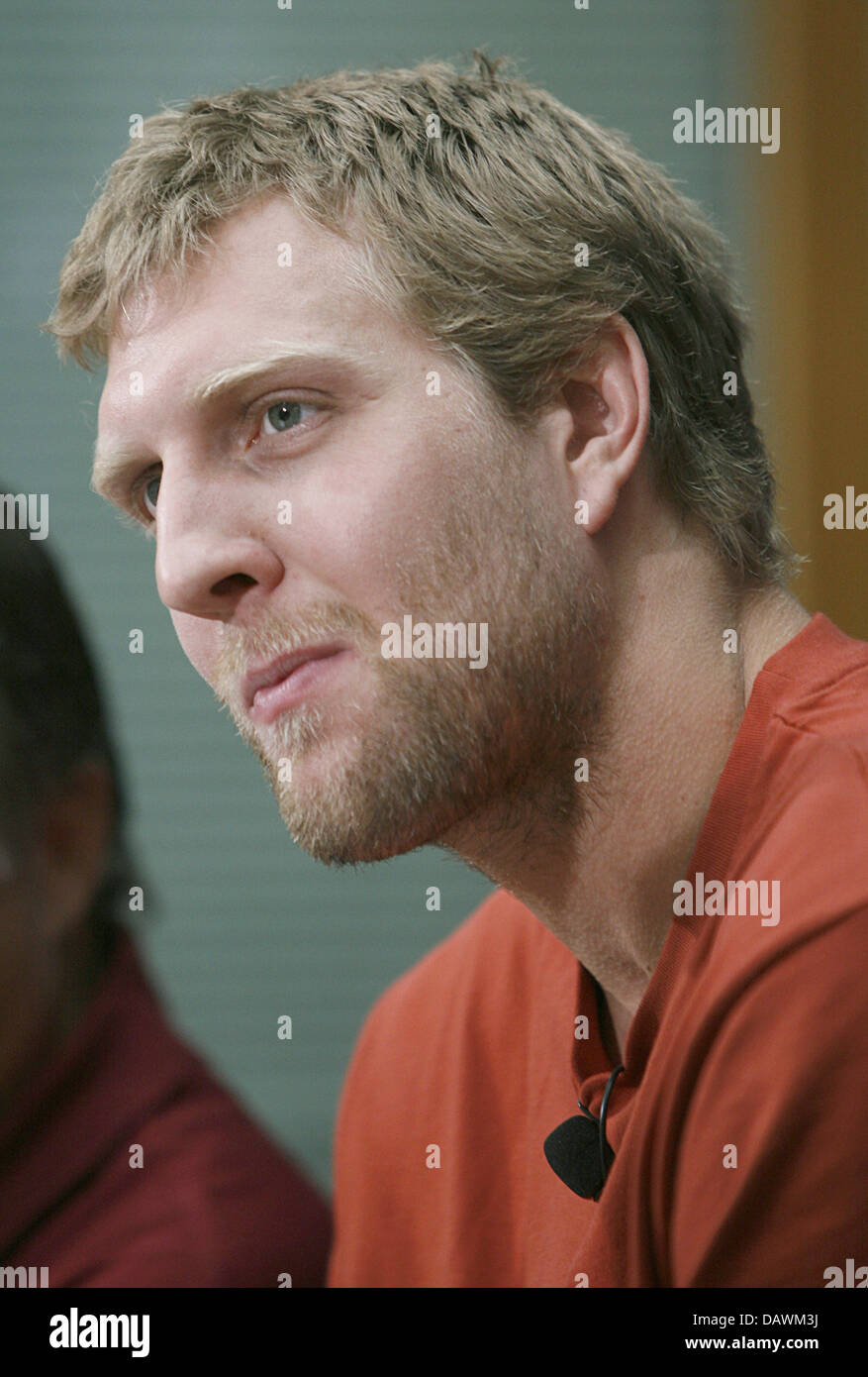 German basketball pro Dirk Nowitzki smiles at a press conference in ...