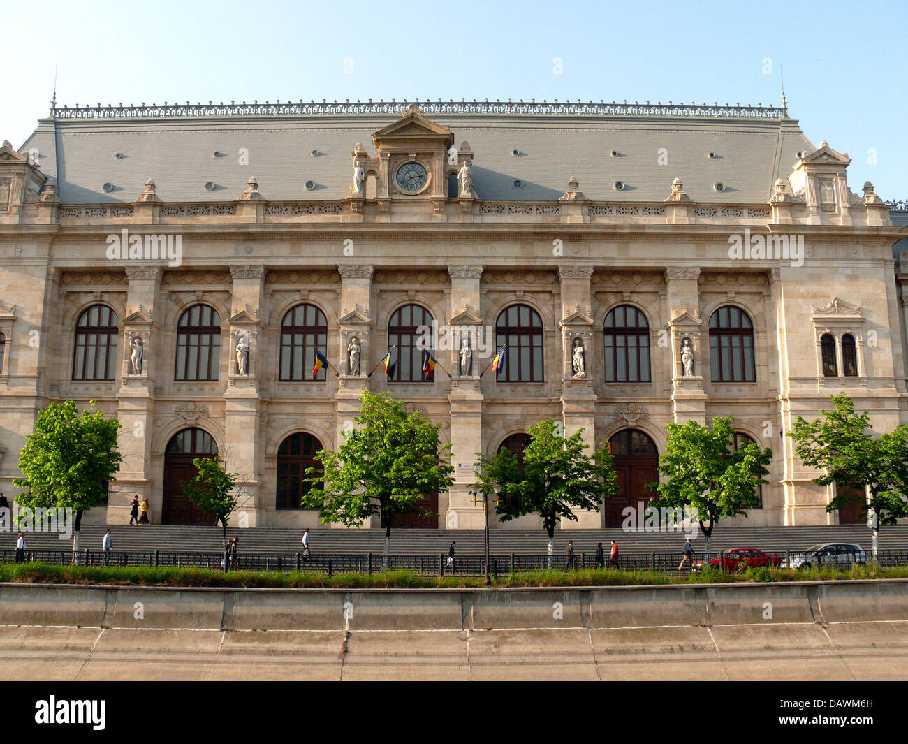 The photo shows the Romanian supreme court in Bucharest, Romania, April ...
