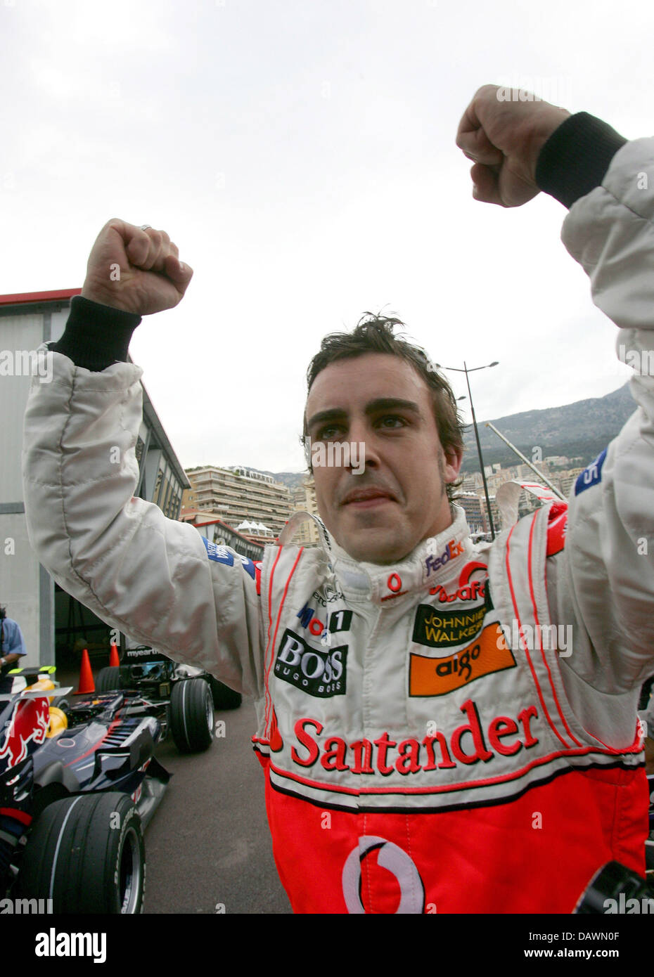 British mclaren mercedes formula one driver fernando alonso hi-res ...