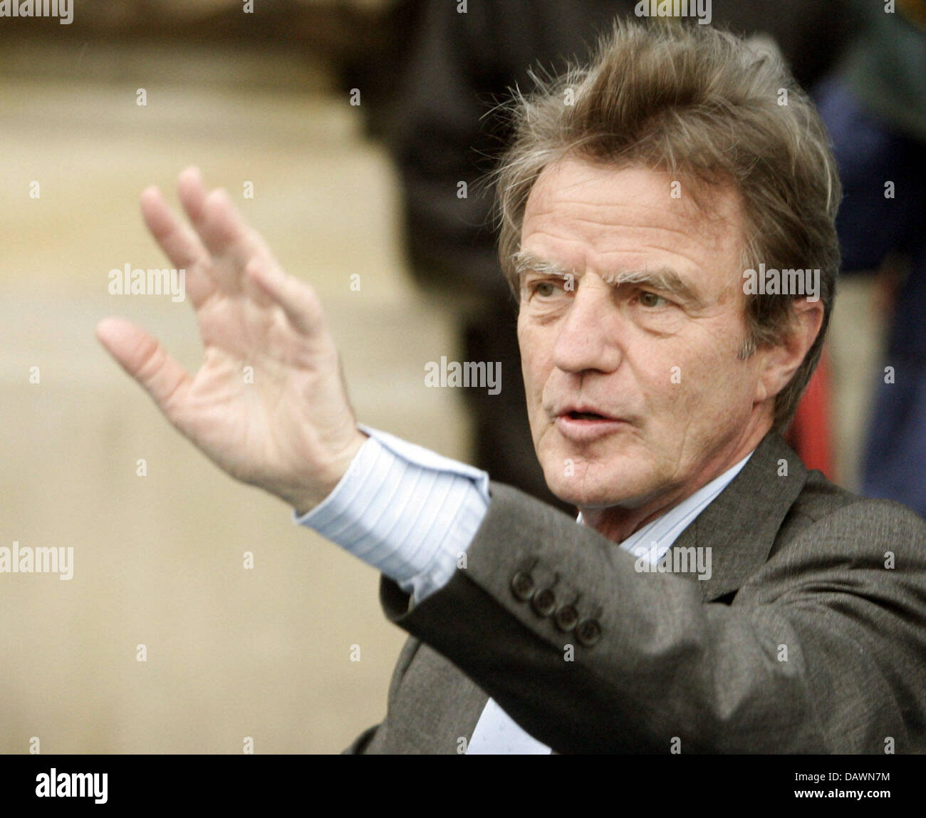 French Foreign Minister Bernard Kouchner arrives to the Asia Europe ...