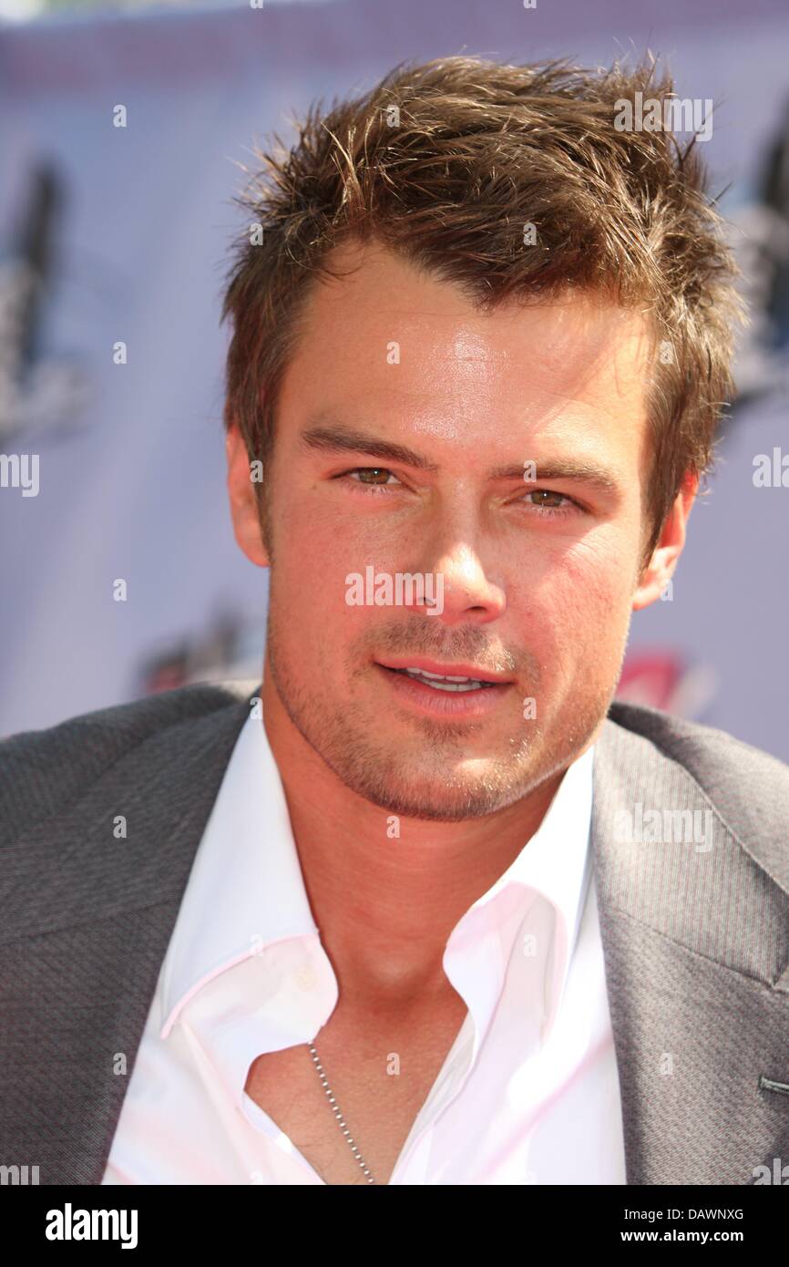 US-American actor Josh Duhamel is pictured at the 2007 MTV Movie Awards ...