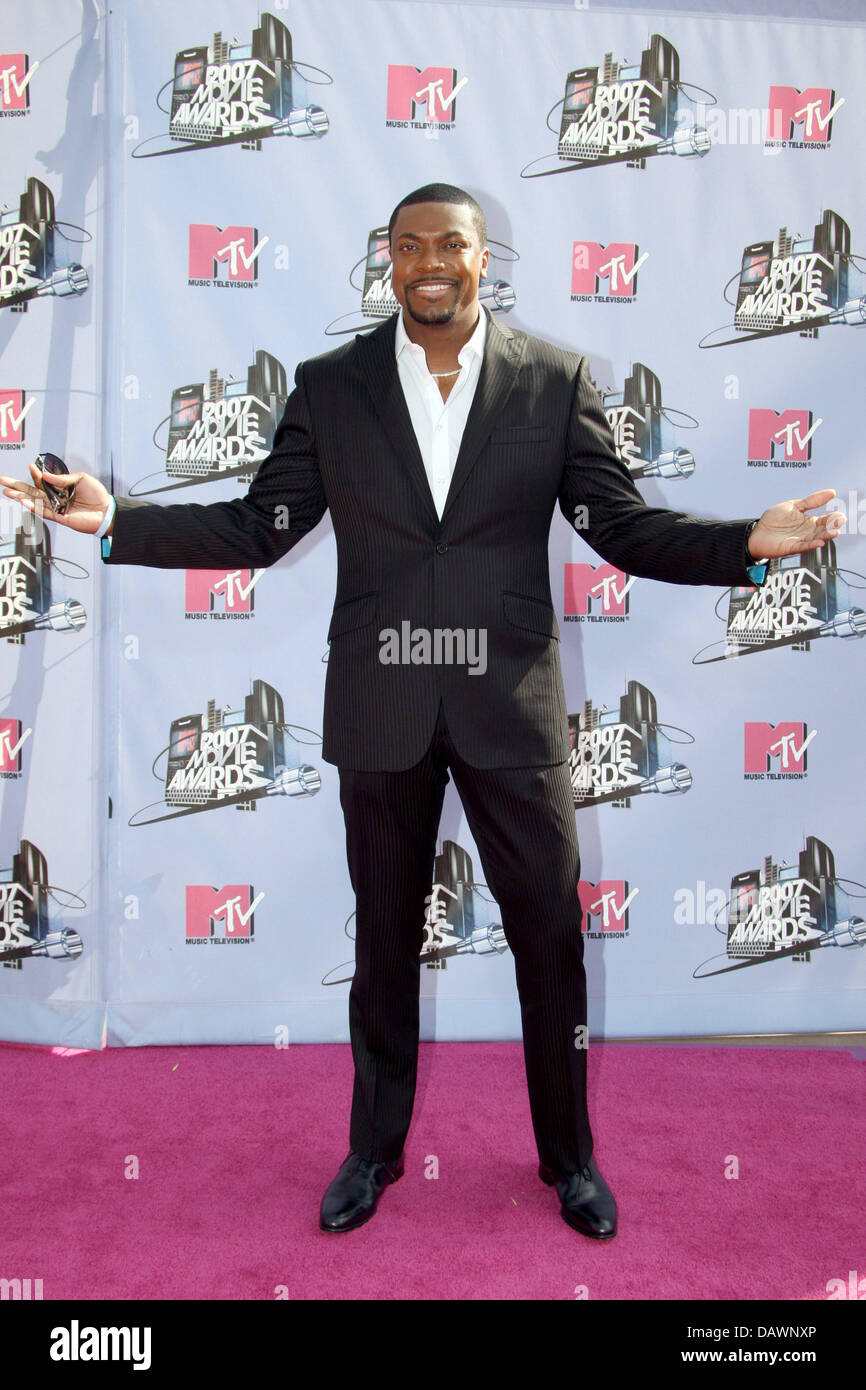 US-American actor Chris Tucker is pictured at the 2007 MTV Movie Awards ...