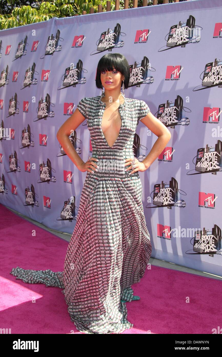 2007 mtv movie awards gibson amphitheatre hi-res stock photography and ...