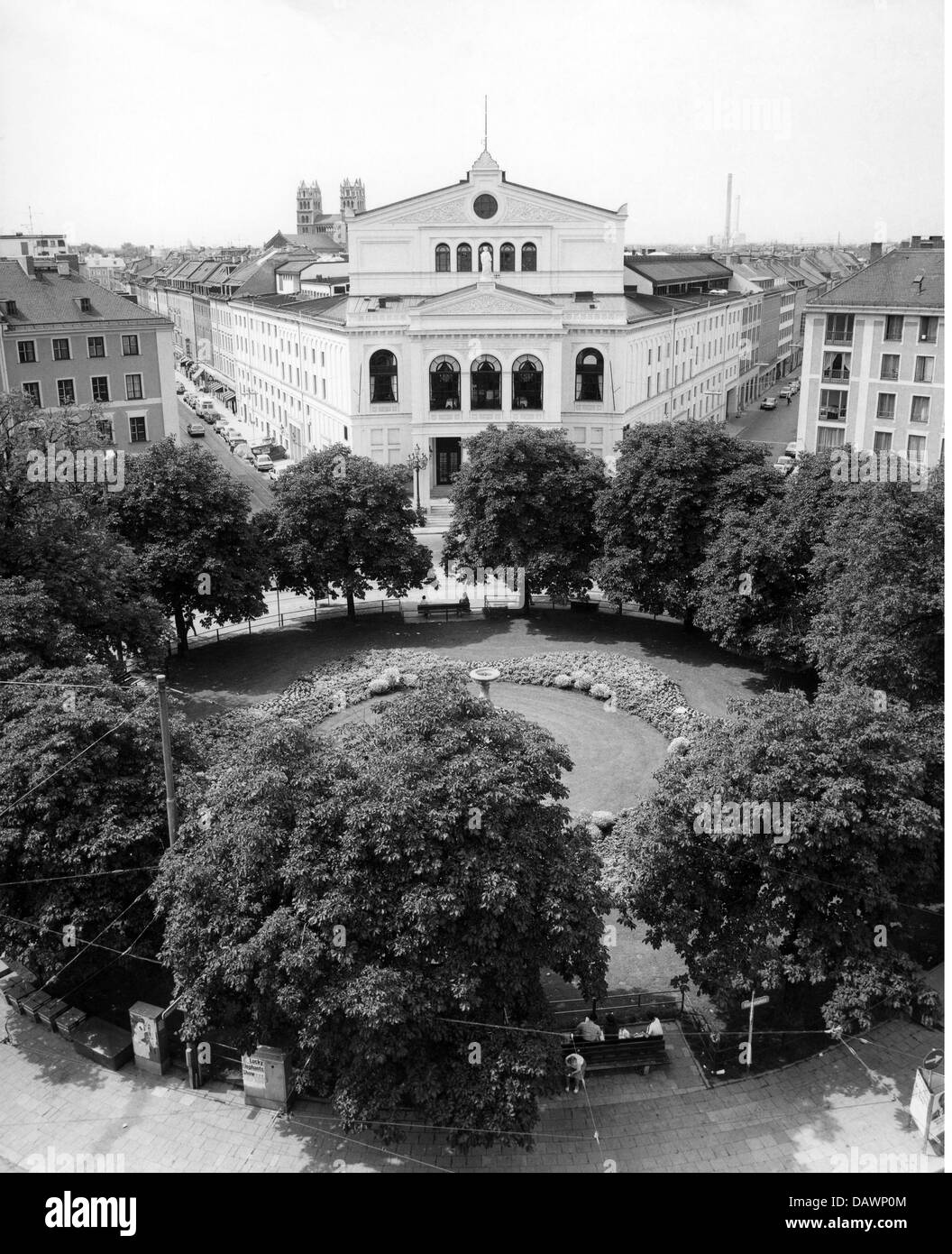 Gartnerplatz munich Black and White Stock Photos & Images - Alamy
