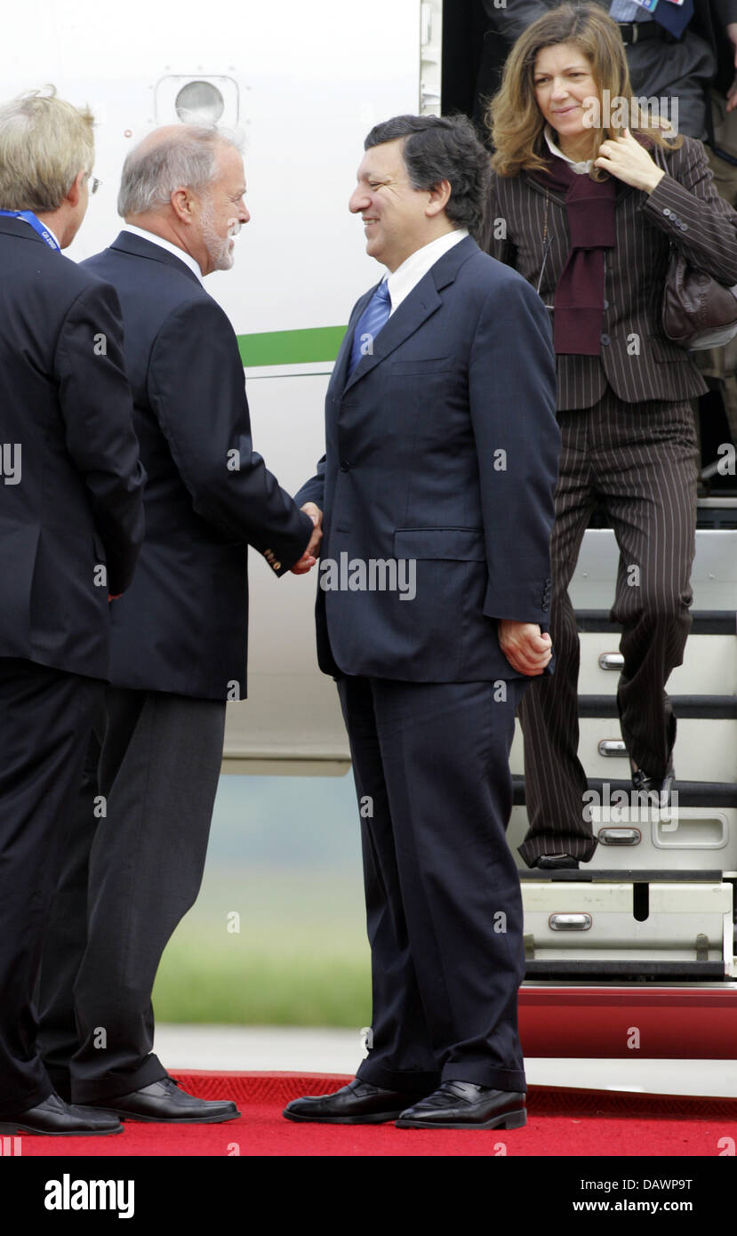 The President of the Commission of the European Union Jose Manuel ...