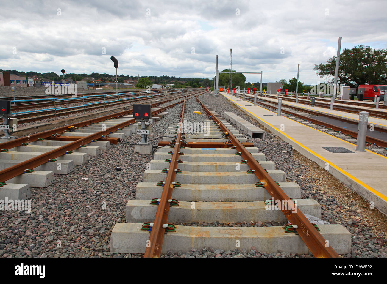 New and unused track complete with Ground Position Signal laid out in ...