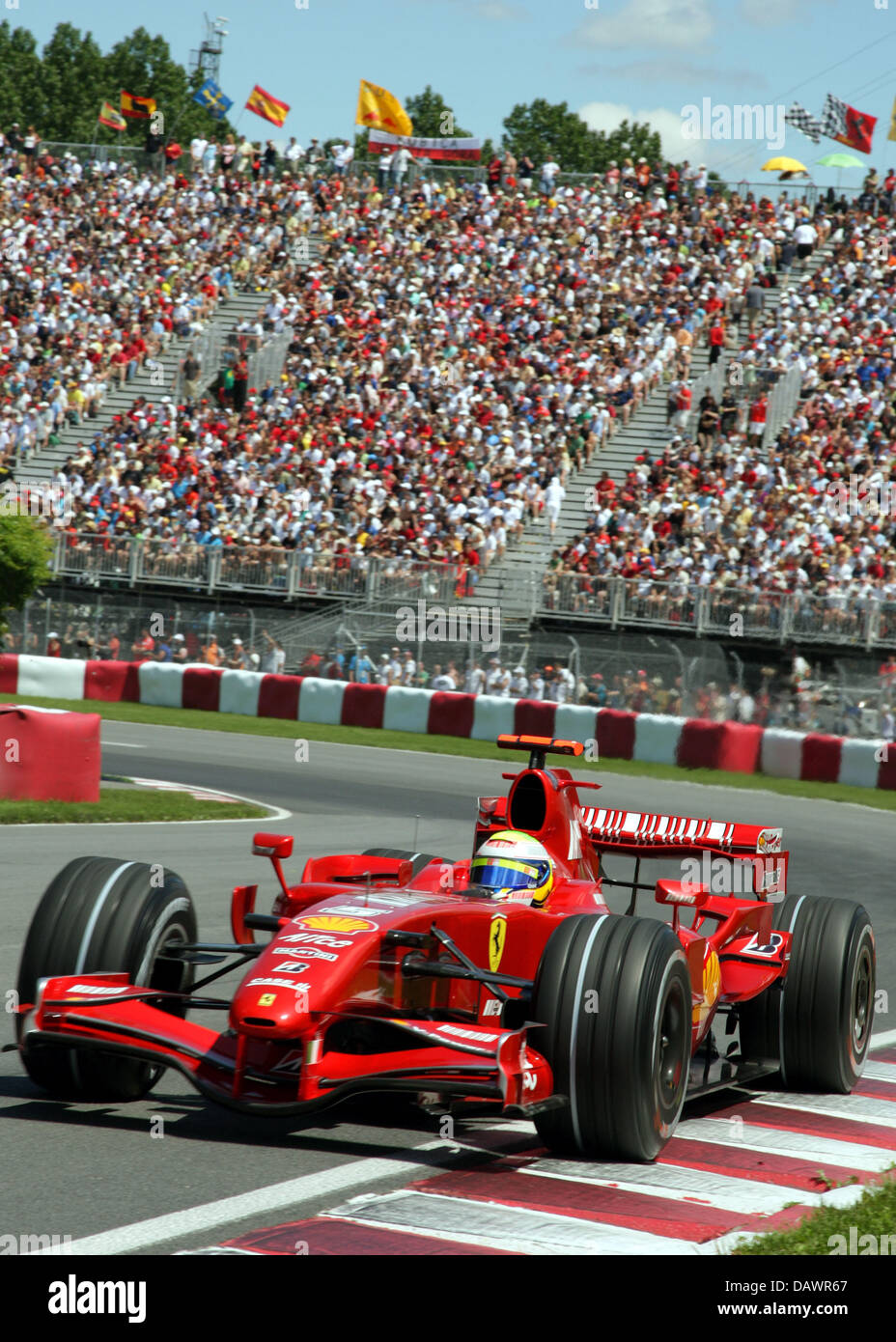 Sports spo motor racing f1 formula 1 ferrari turn 2 canada hi-res stock ...