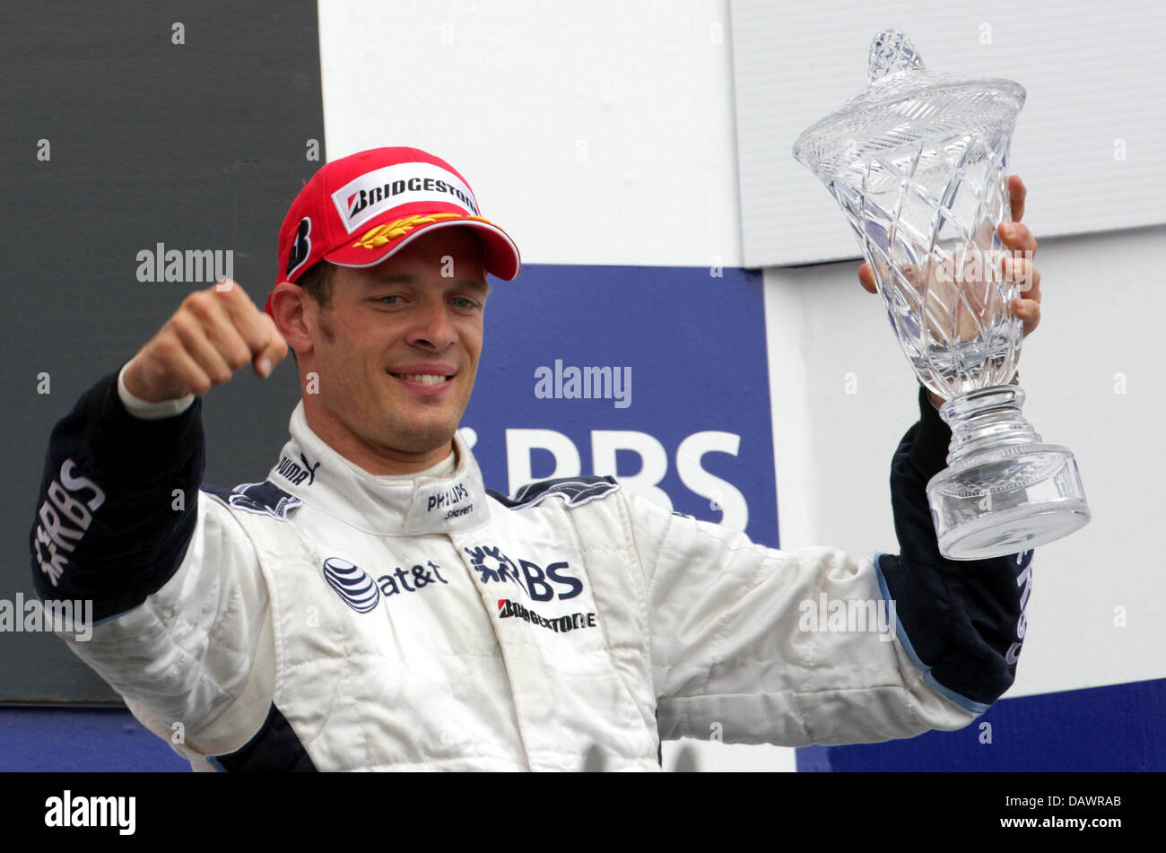 German Formula One driver Alexander Wurz of Williams pictured at the ...