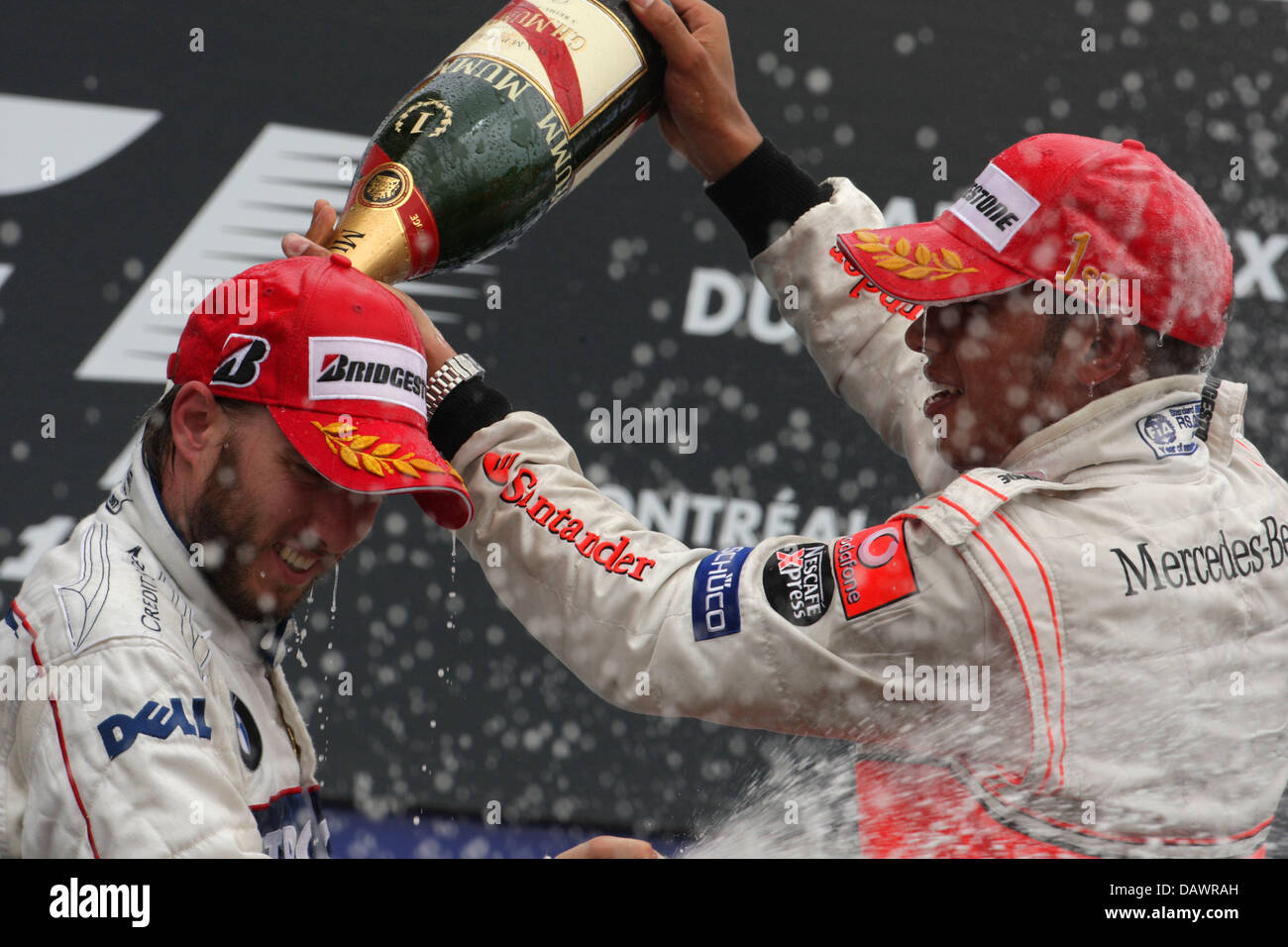 Lewis hamilton 2007 canada hi-res stock photography and images - Alamy