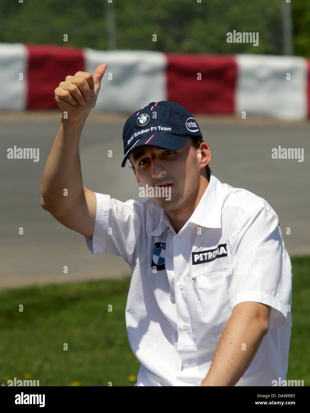 Formula one drivers polish kubica hi-res stock photography and images ...