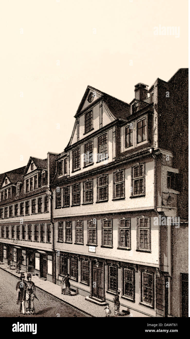 Goethe's house frankfurt hi-res stock photography and images - Alamy