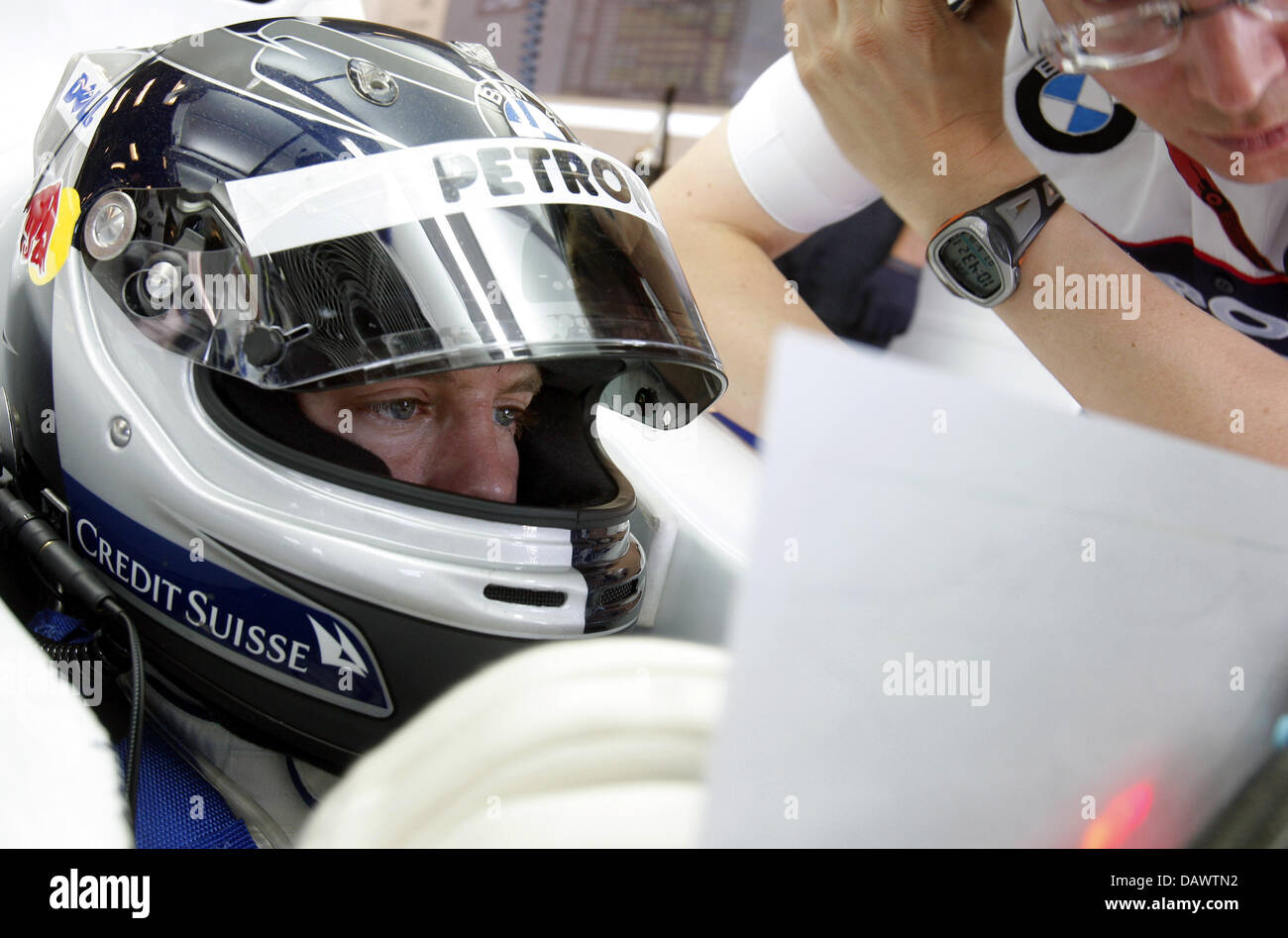Formula car sebastian vettel bmw hi-res stock photography and images ...