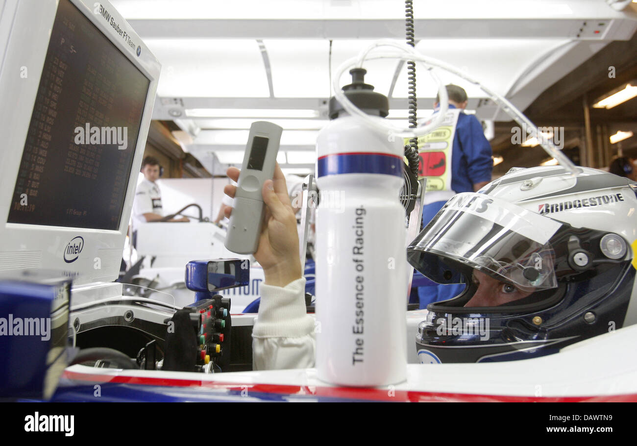 Formula car sebastian vettel bmw hi-res stock photography and images ...