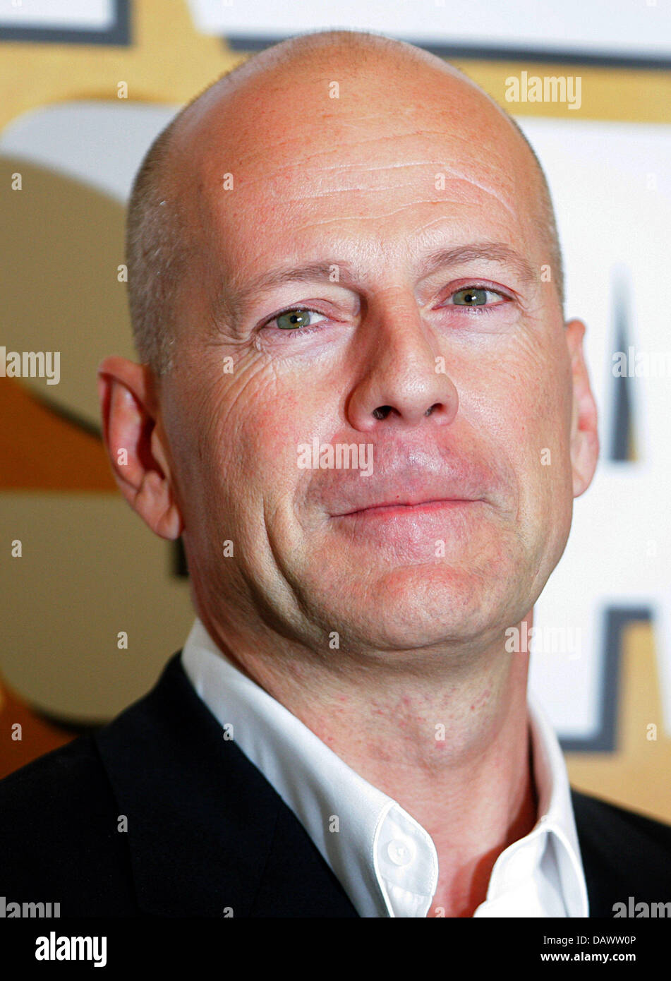 US actor Bruce Willis shown at the photo call for the upcoming premiere ...