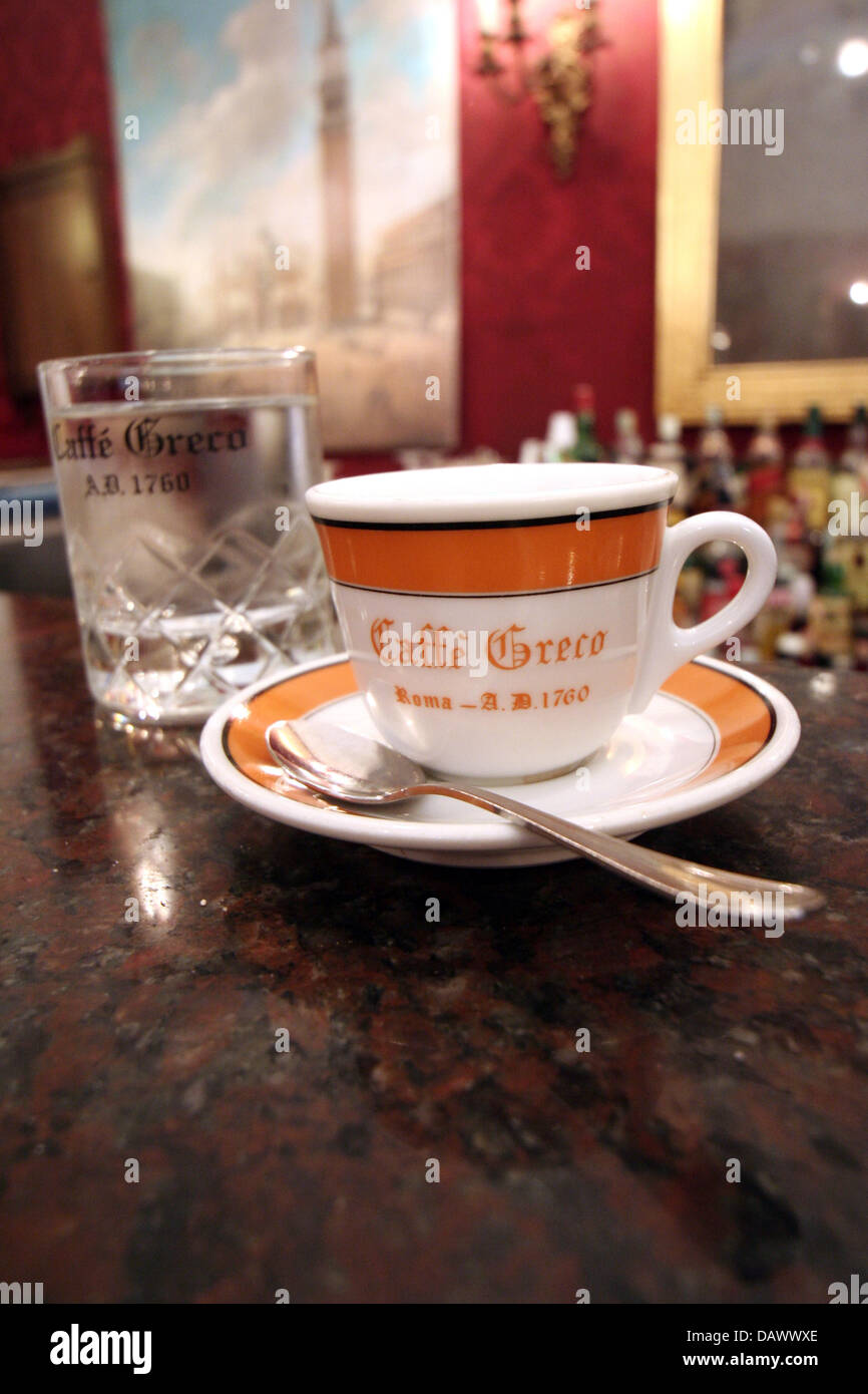 Antico caffe greco rome hi-res stock photography and images - Alamy