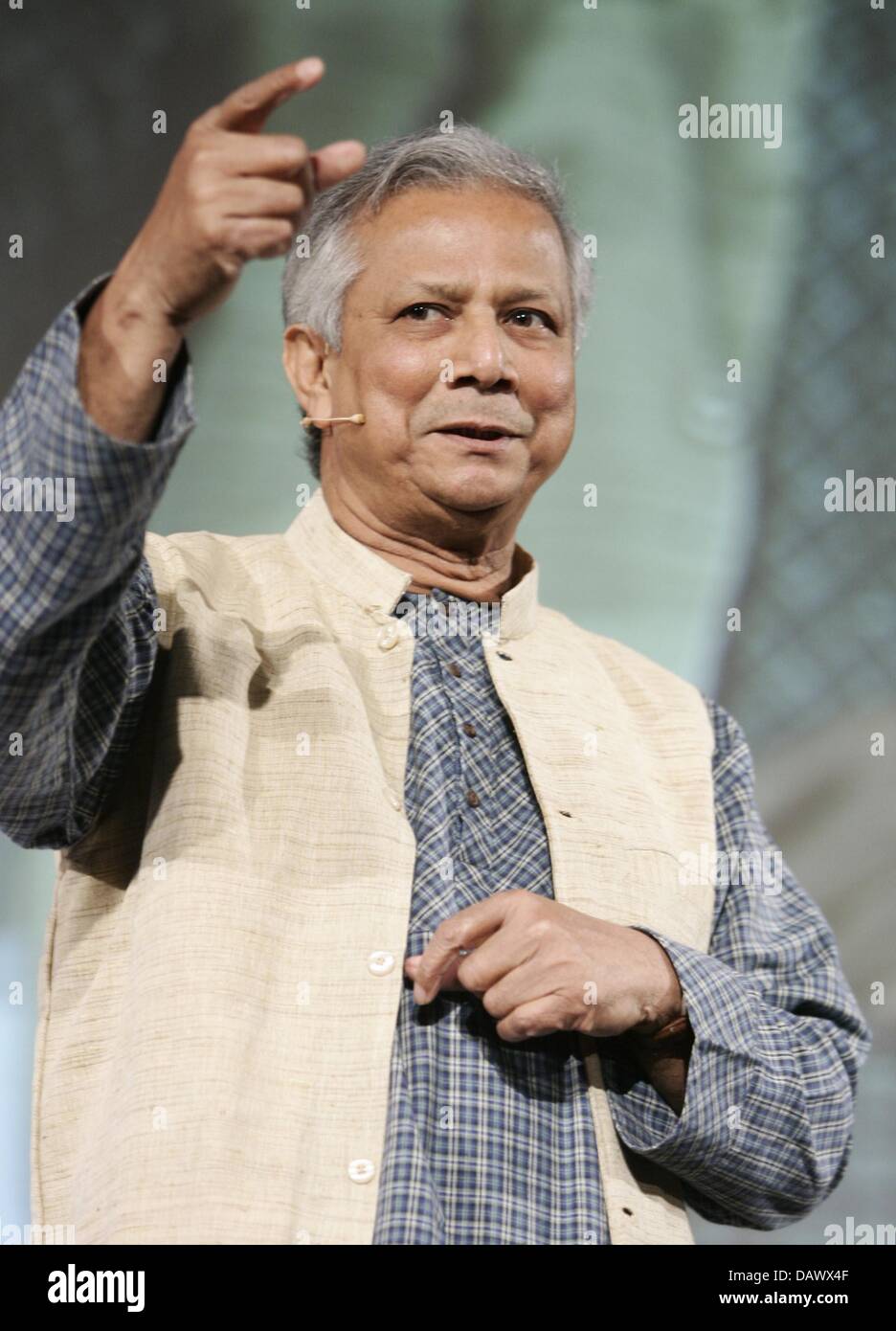 Muhammad Yunus, Nobel Peace Prize laureate and founder of the Grameen ...