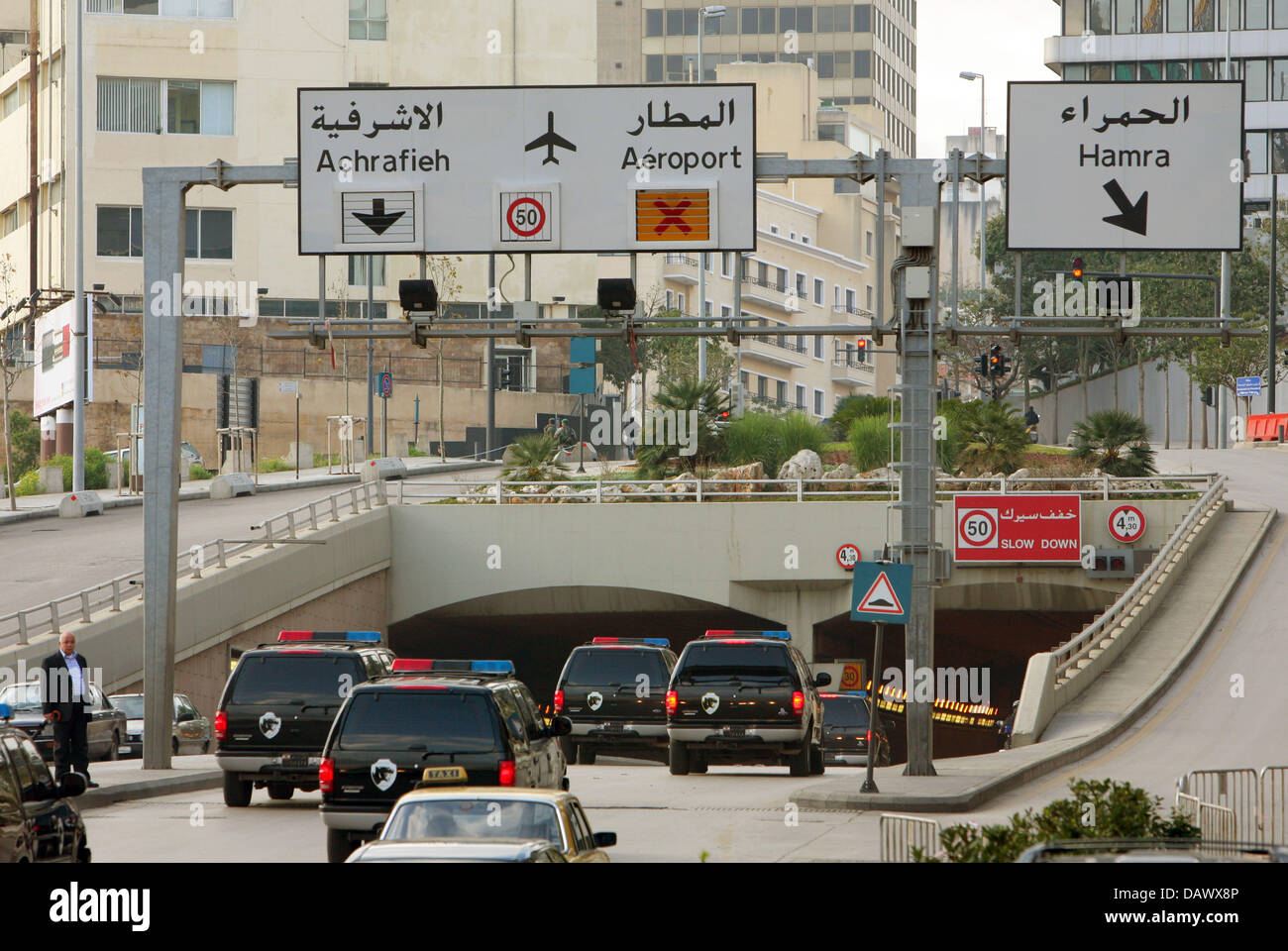 Tunnel beirut hi-res stock photography and images - Alamy