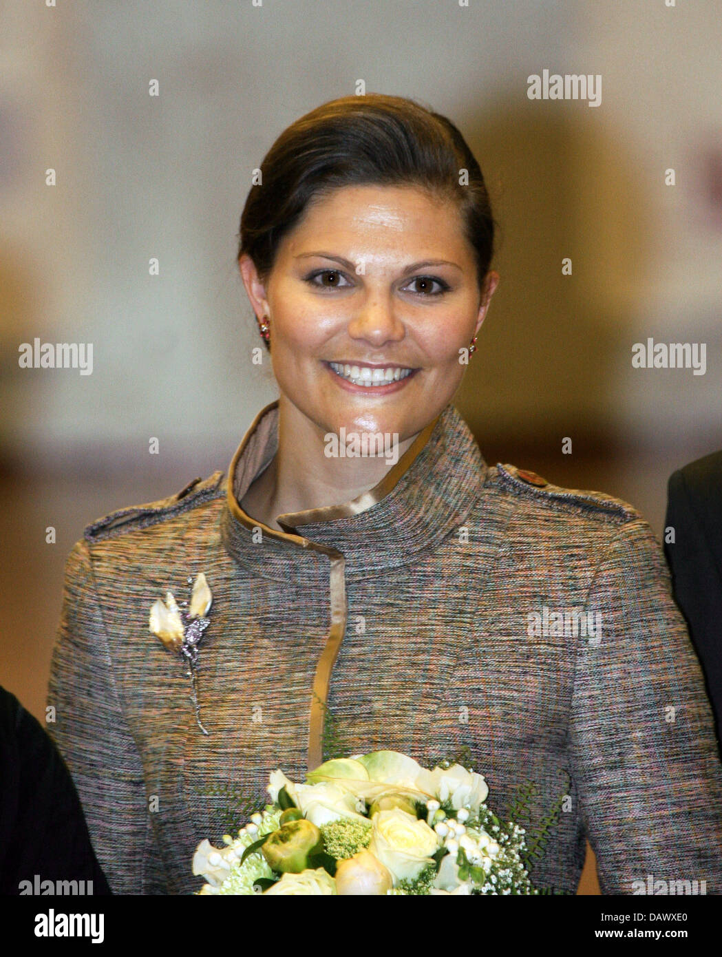Swedish Crown Princess Victoria poses during the Royal Gala Dinner at ...