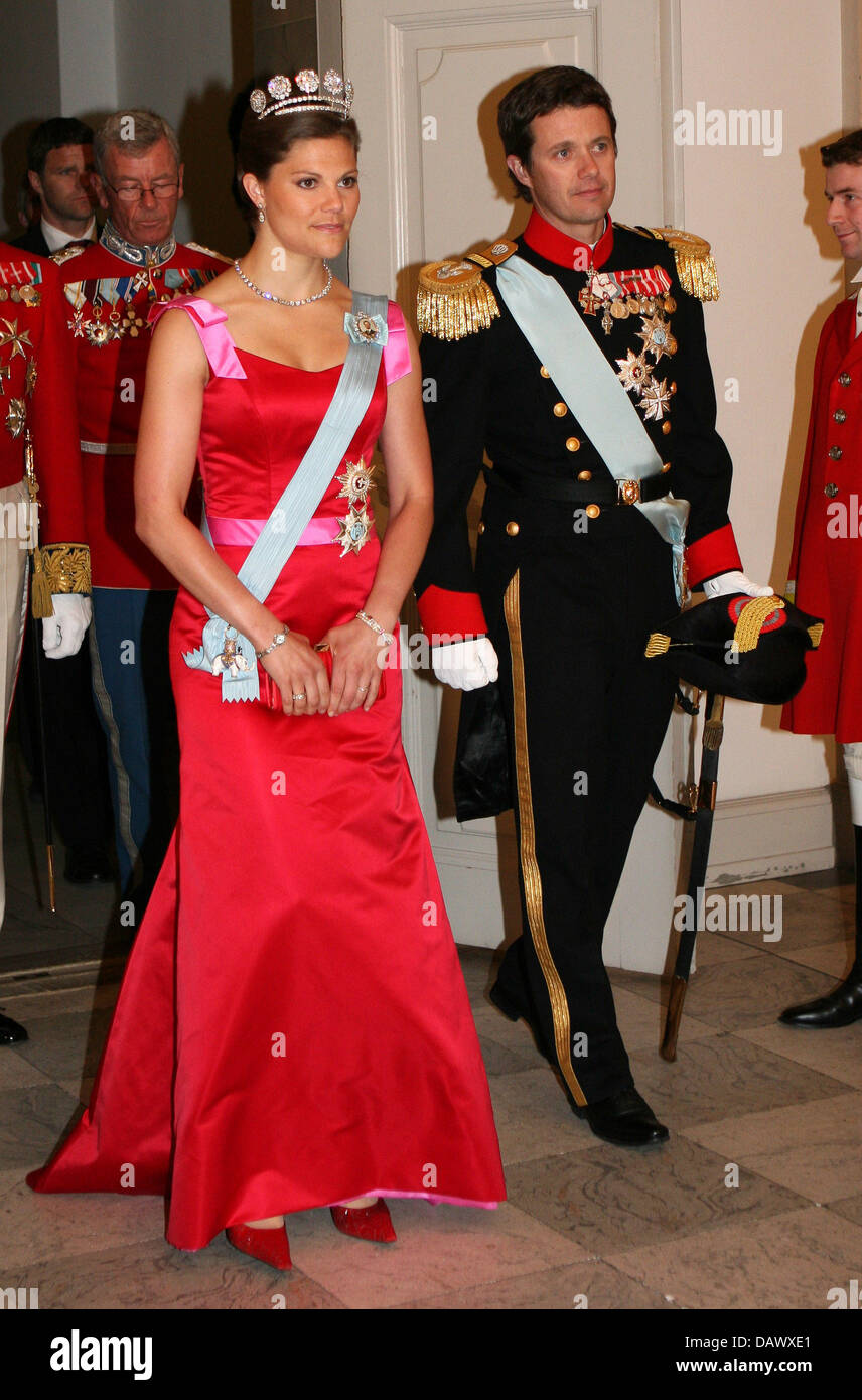 Swedish Crown Princess Victoria and Danish Crown Prince Frederik are ...