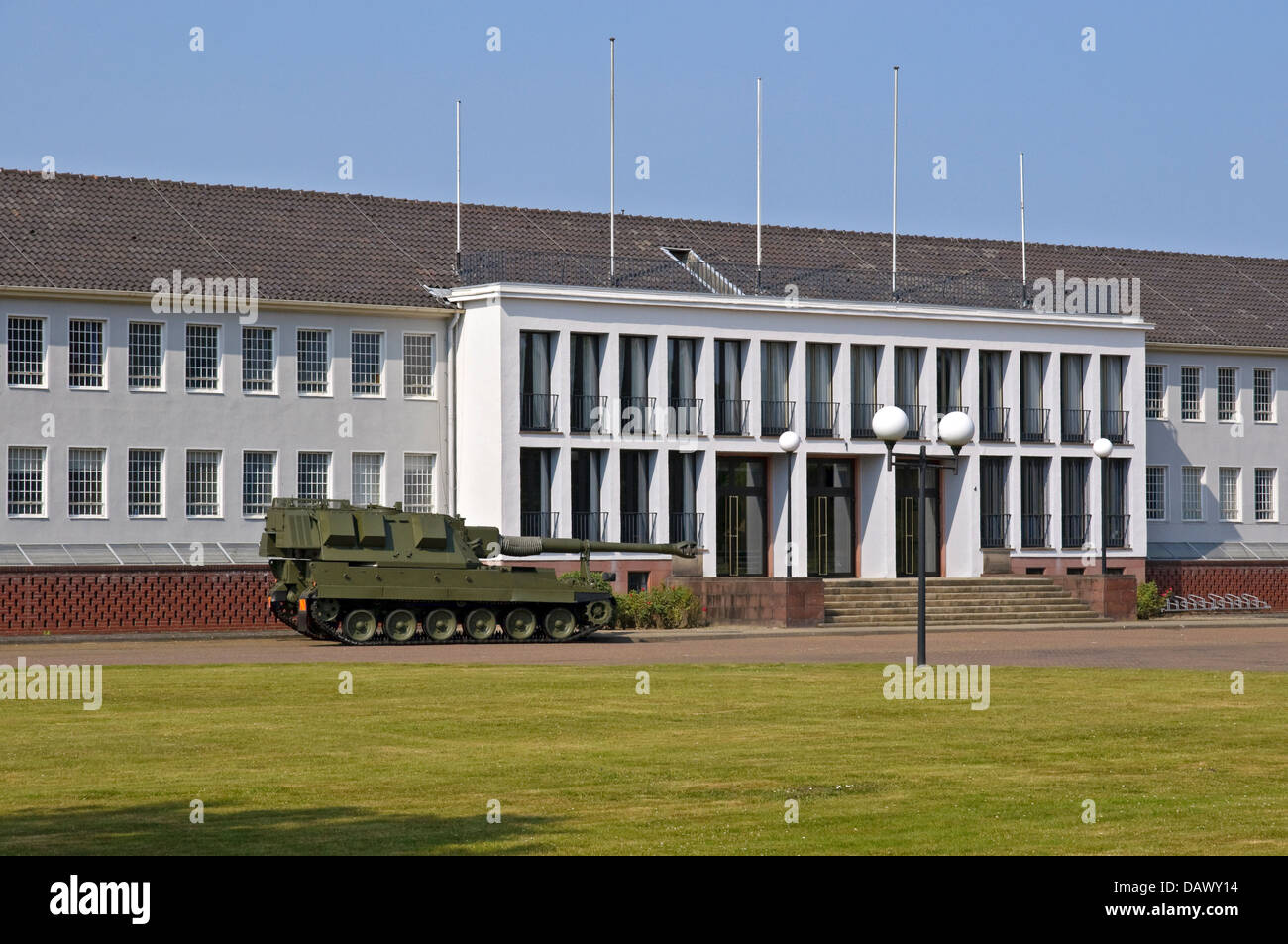 Headquarters of British Forces in Germany in Rheindahlen shortly before ...