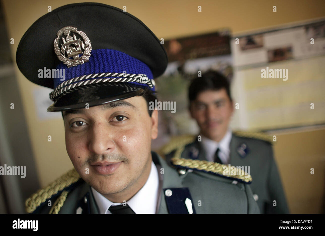 Students are pictured in uniforms at the police academy headed by the ...