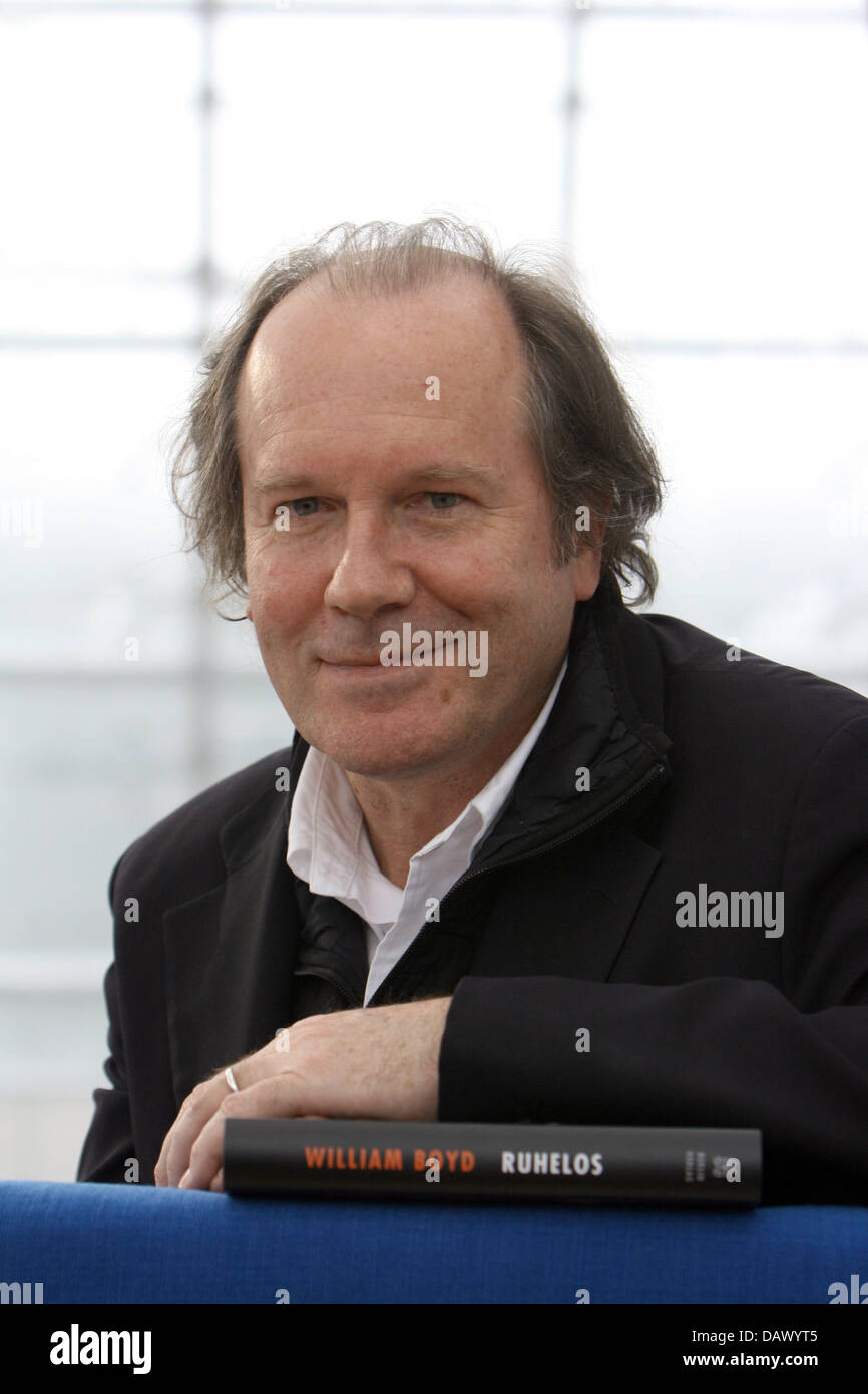 British best-seller author (Restless), William Boyd, is pictured at the ...