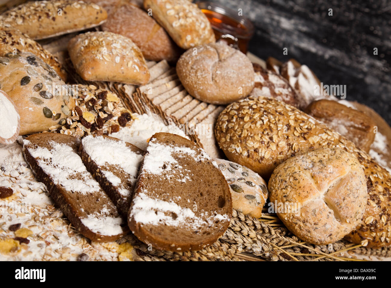 Variety of bread Stock Photo - Alamy