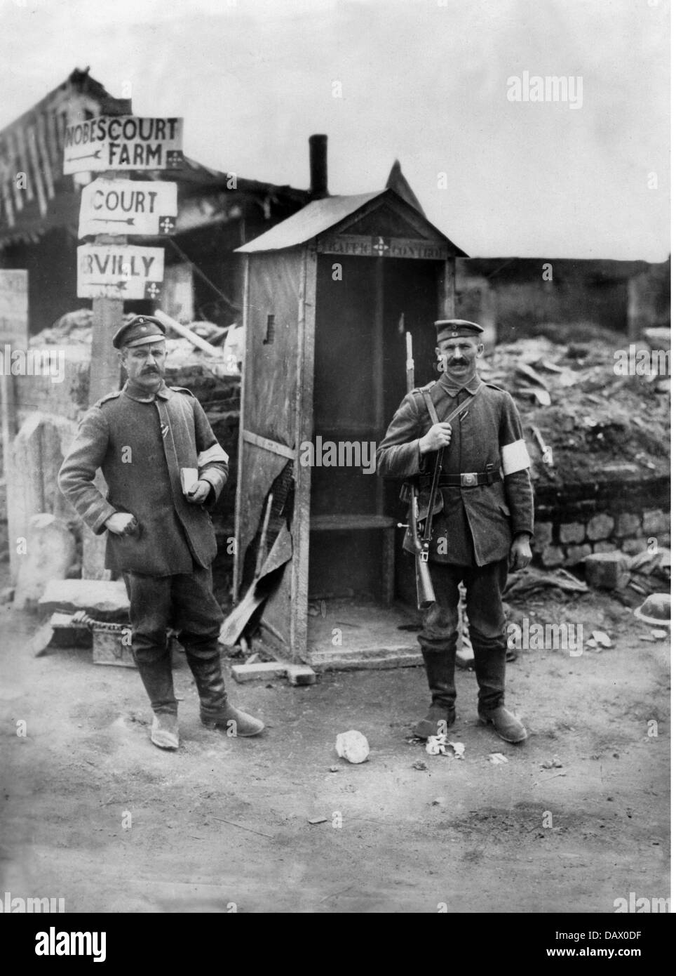 Destroyed booth hi-res stock photography and images - Alamy