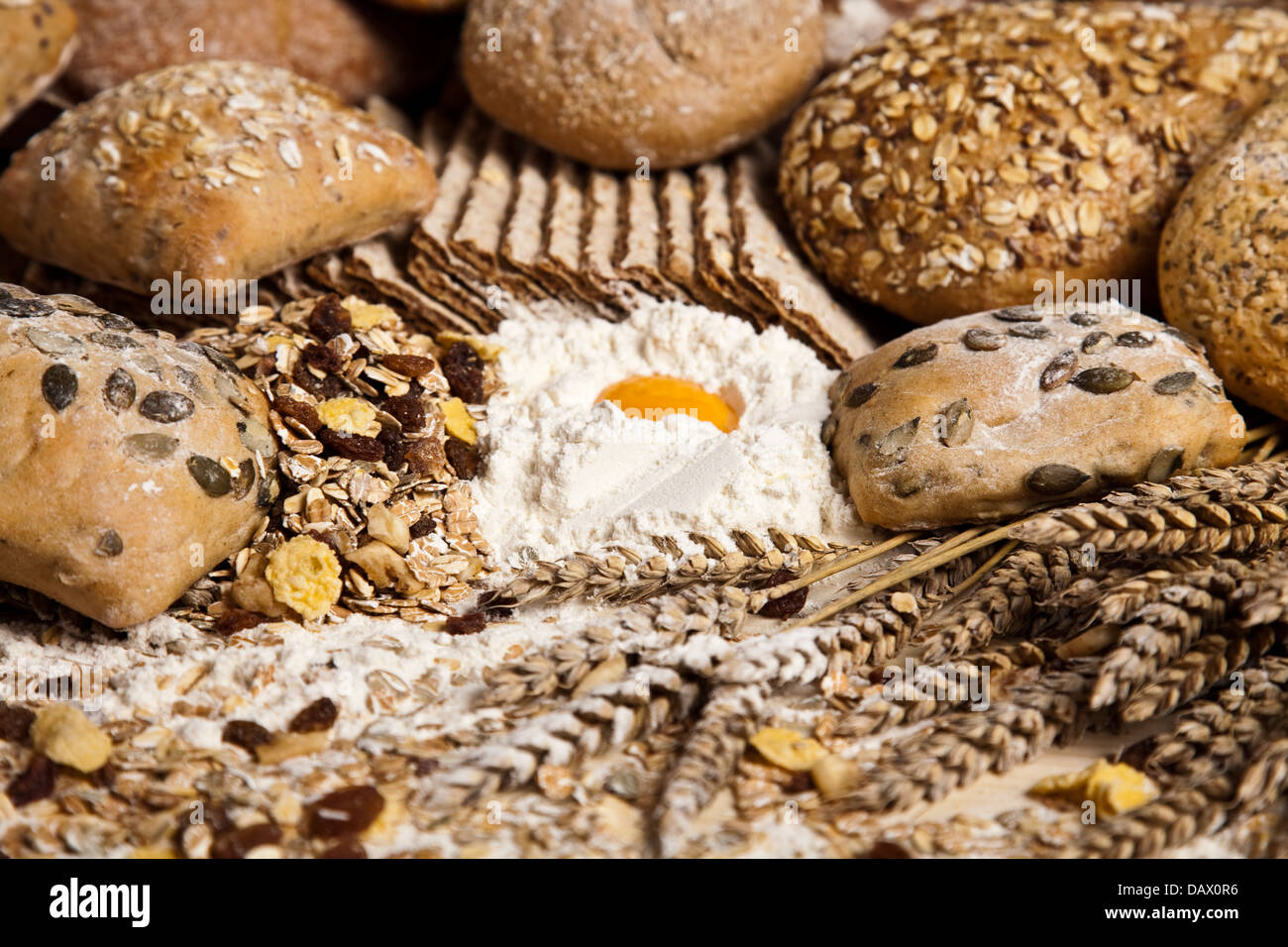 Variety of bread Stock Photo - Alamy