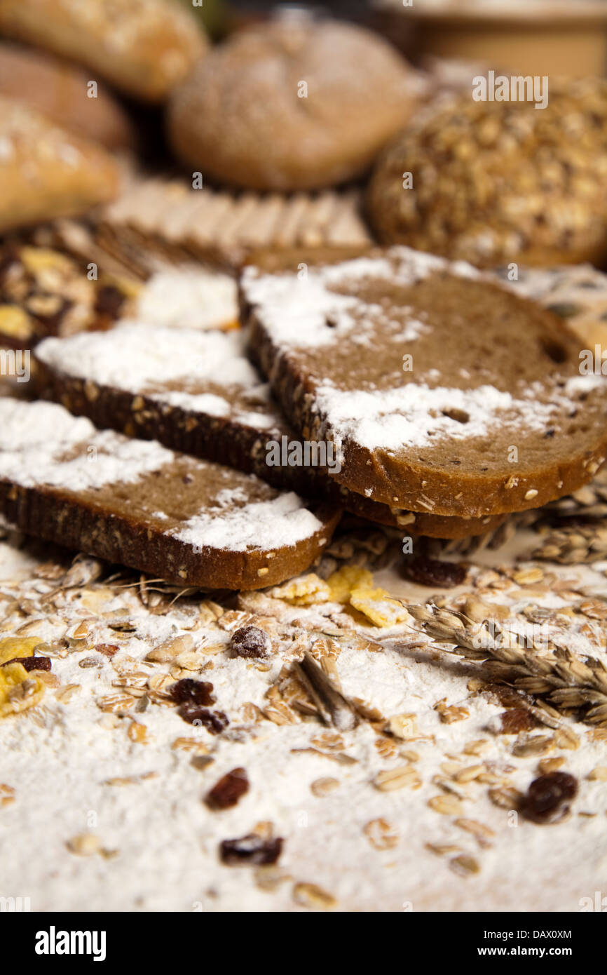 Variety of bread Stock Photo - Alamy