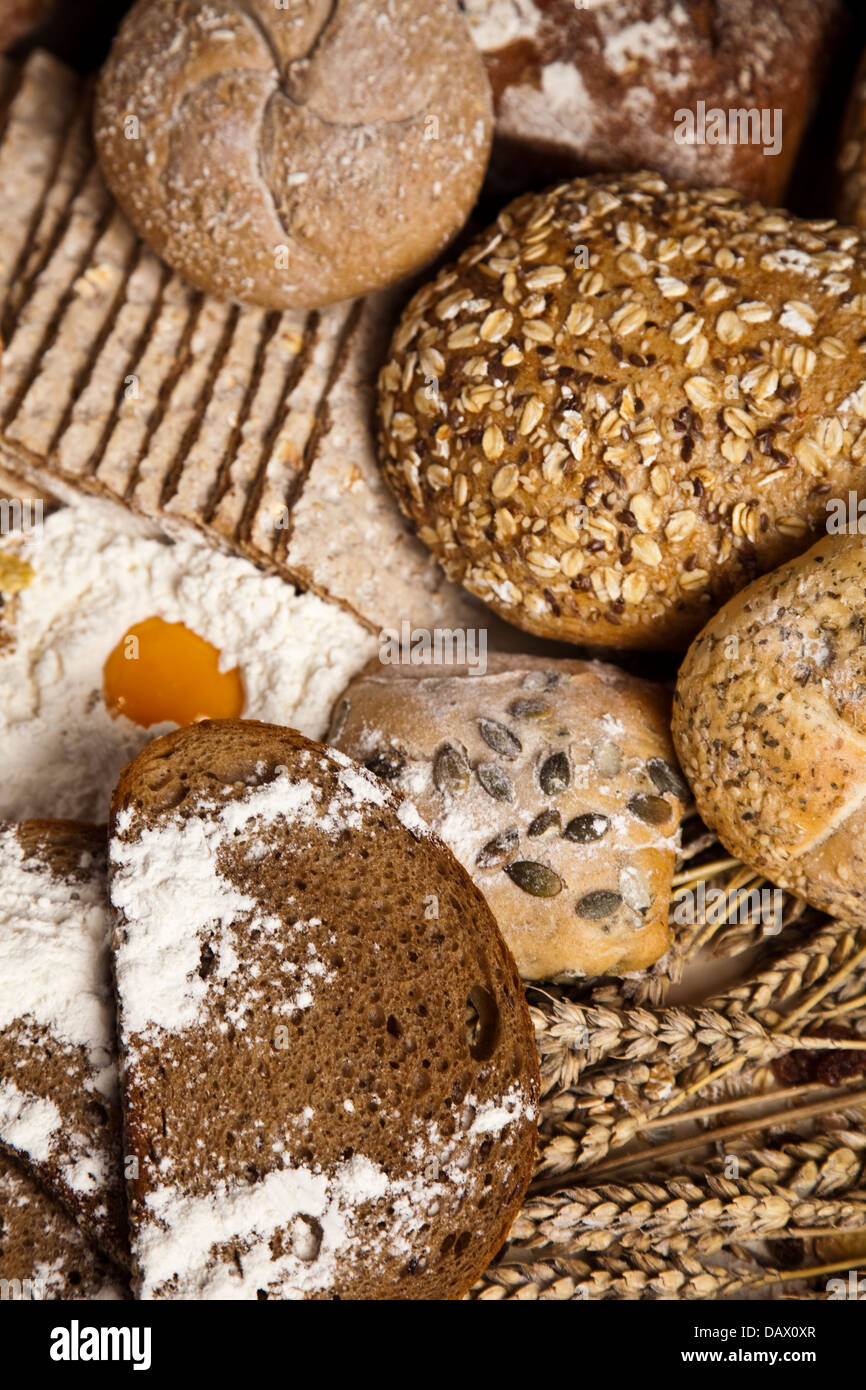 Assortment breads hi-res stock photography and images - Alamy