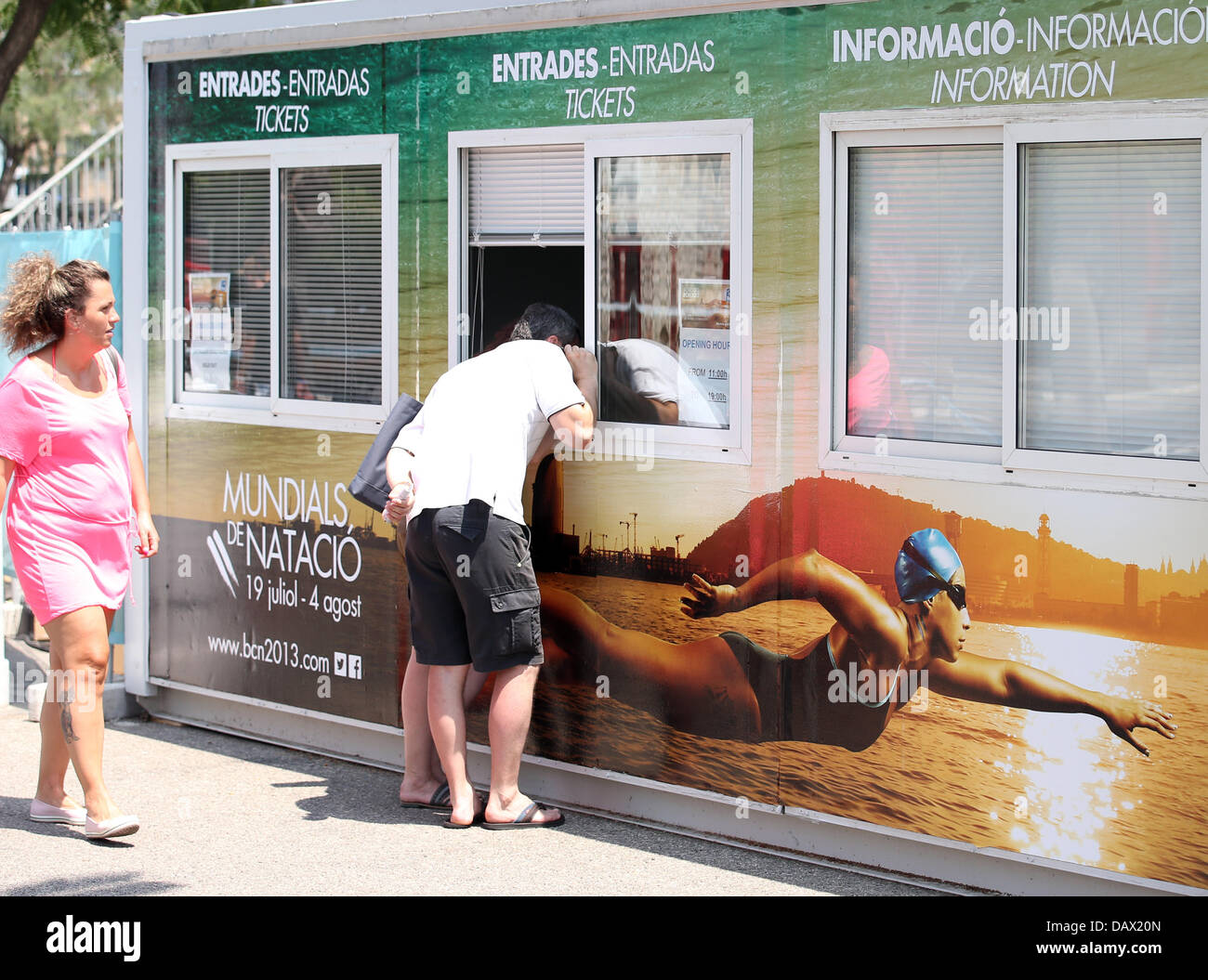 Swimming booth hi-res stock photography and images - Alamy