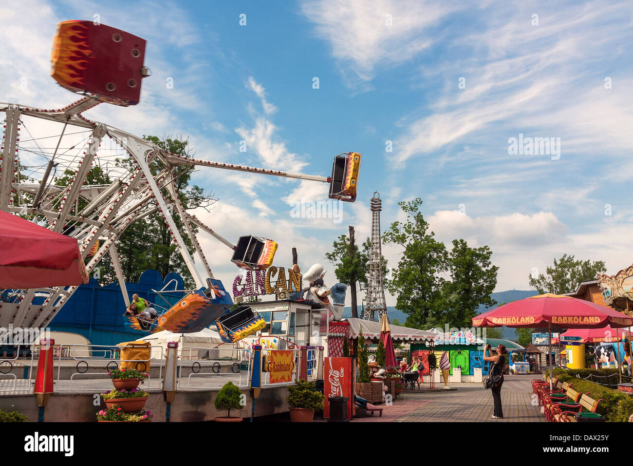 Rabkoland Amusement Park, Rabka-Zdrój, Poland Stock Photo - Alamy