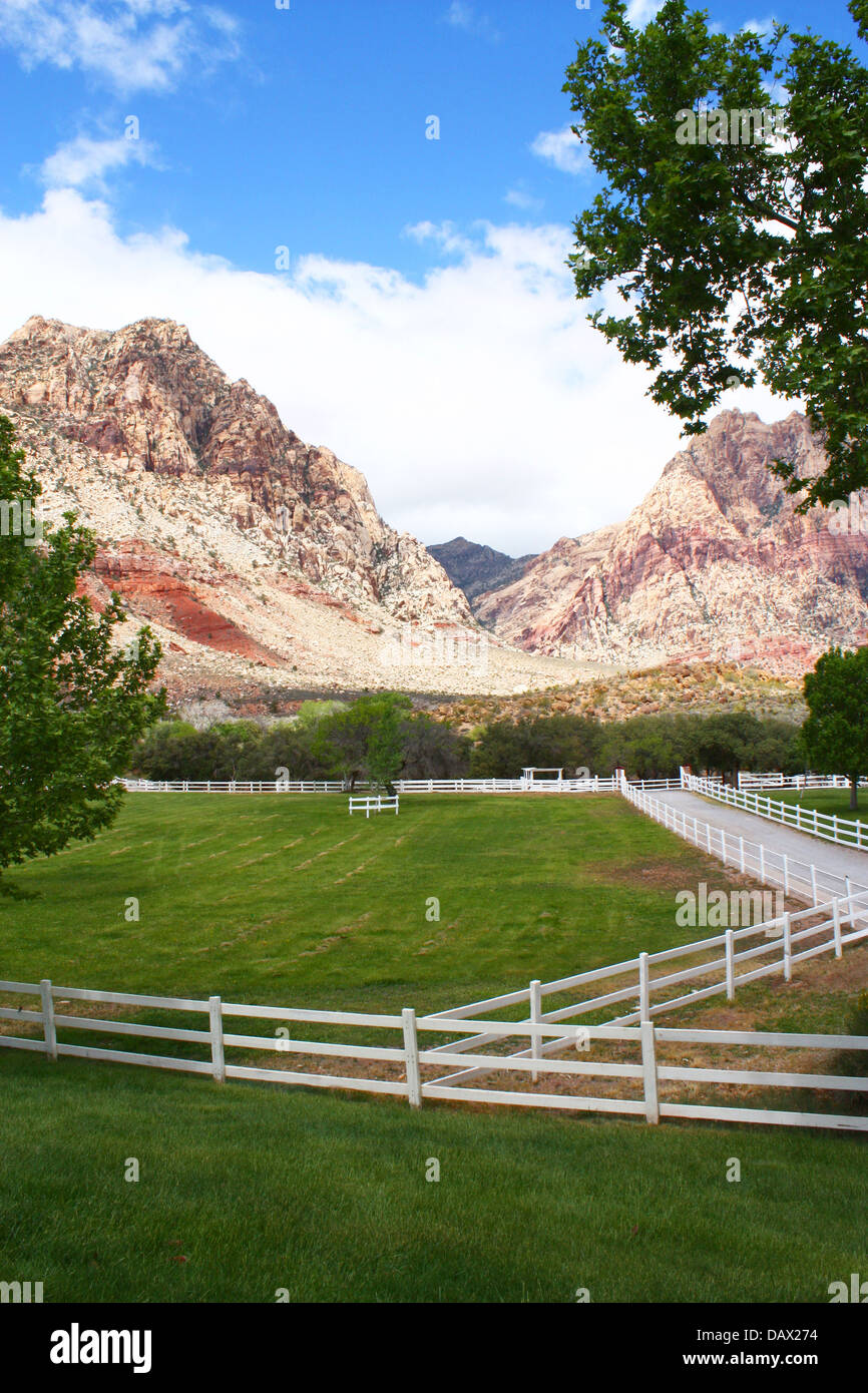 Spring Mountain Ranch Stock Photo - Alamy