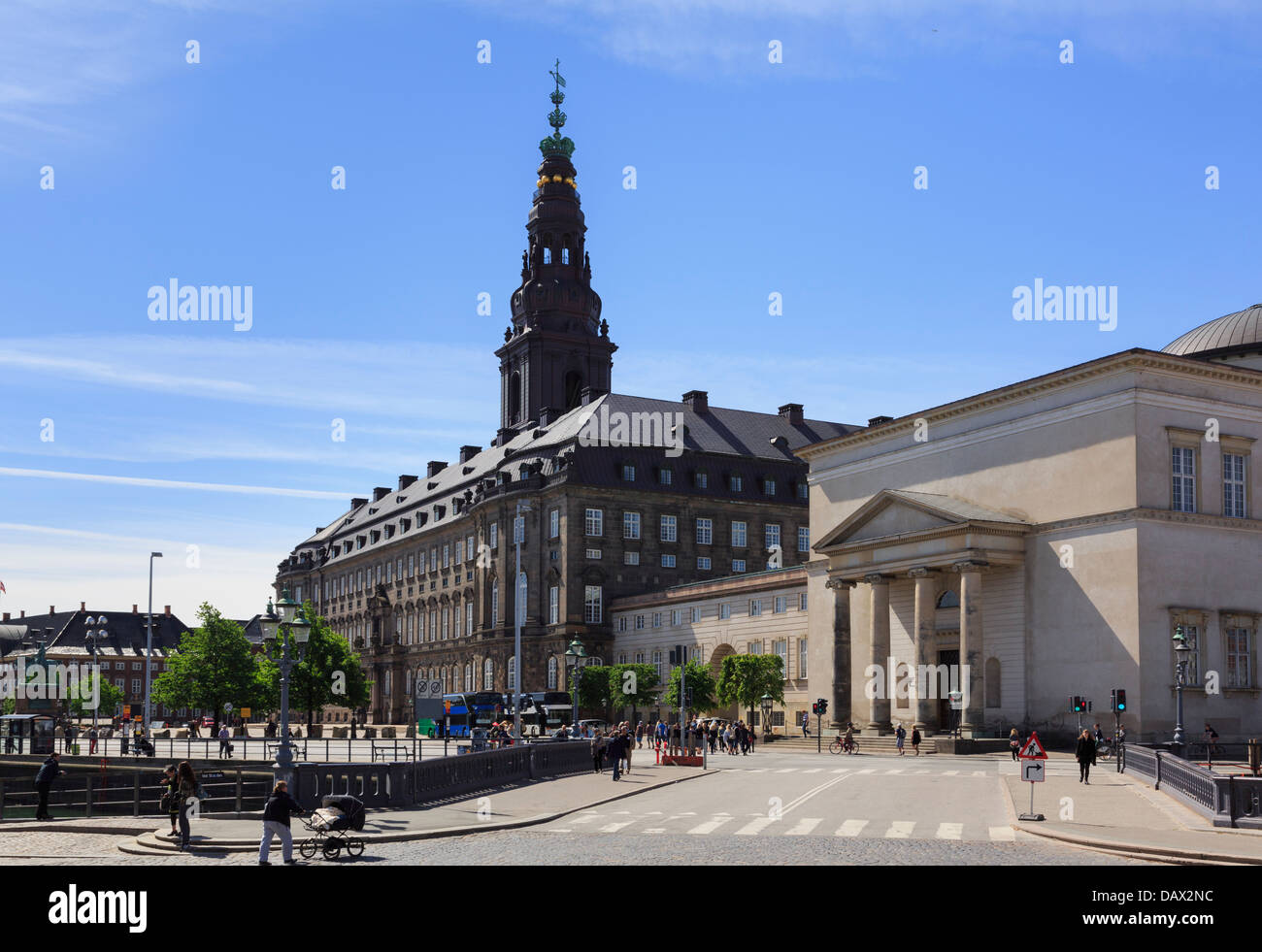 Danish parliament building hi-res stock photography and images - Alamy