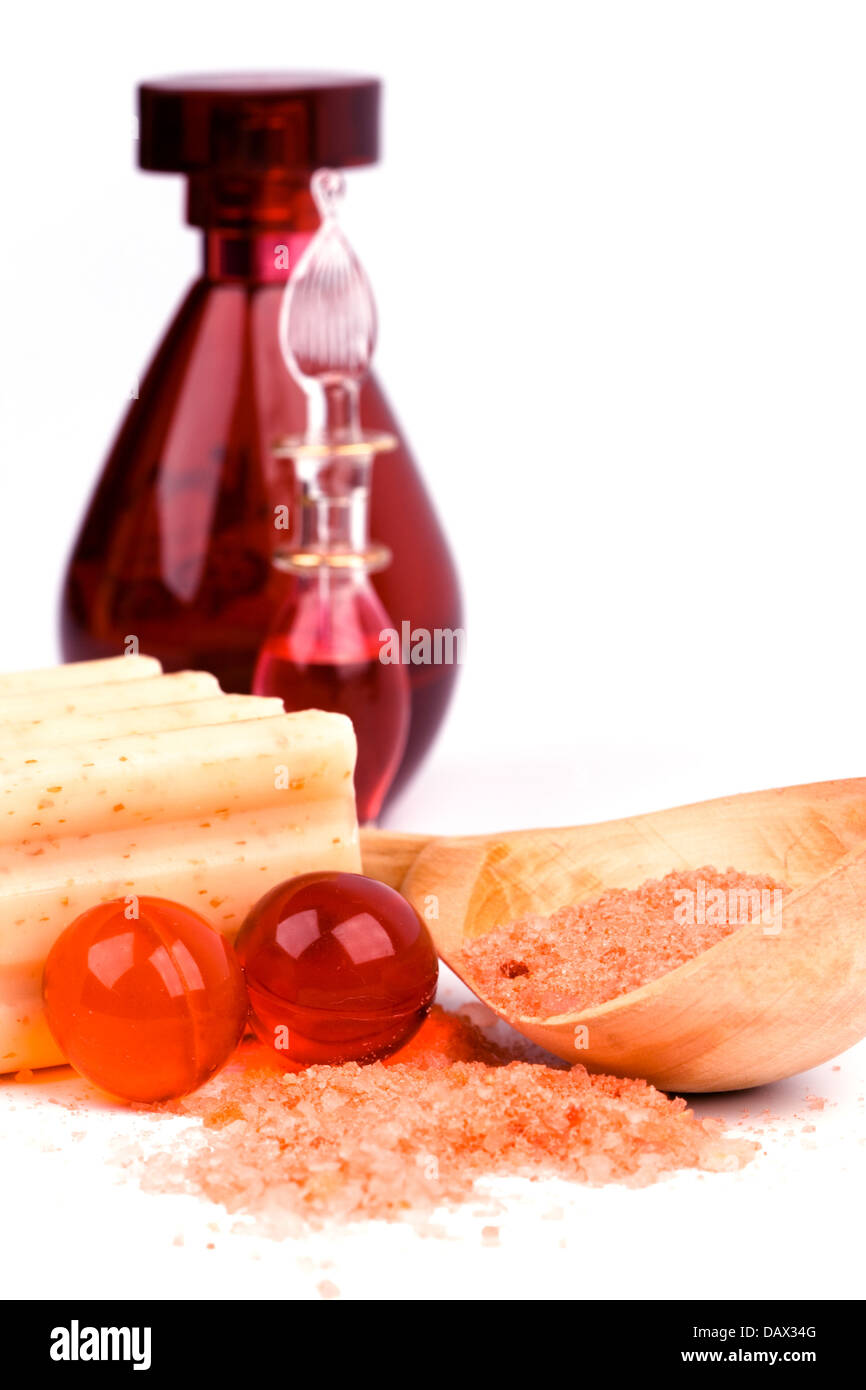 Cosmetic products beauty accessories Cut Out Stock Images & Pictures ...