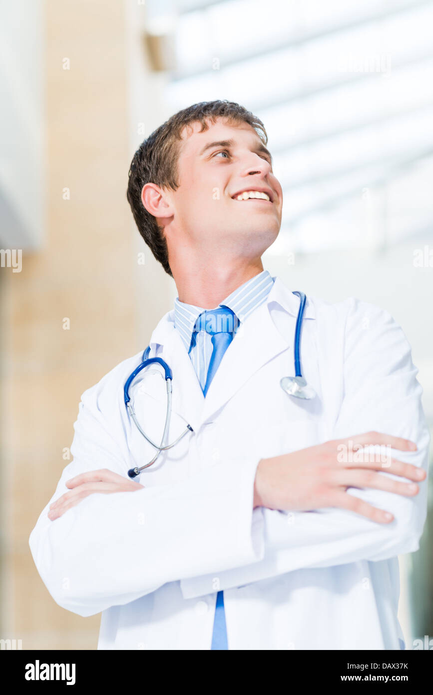 Portrait of doctor Stock Photo - Alamy