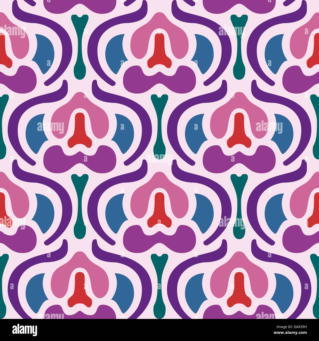 Art deco seamless pattern Stock Photo - Alamy