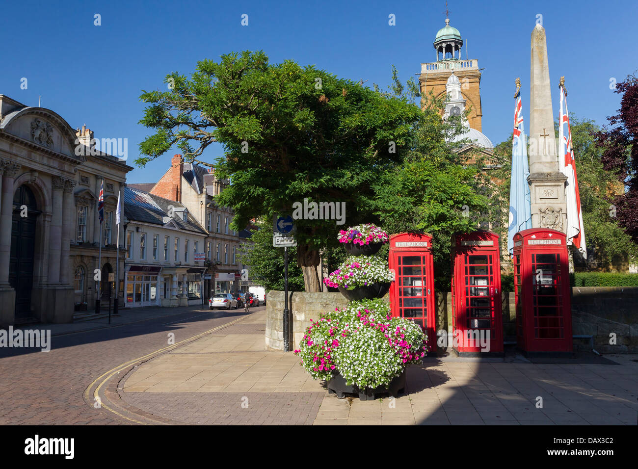 Northampton Town Centre Stock Photo - Alamy