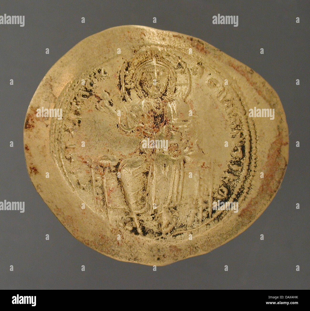 Constantine X Solidus M.79.126.9 (2 of 2 Stock Photo - Alamy