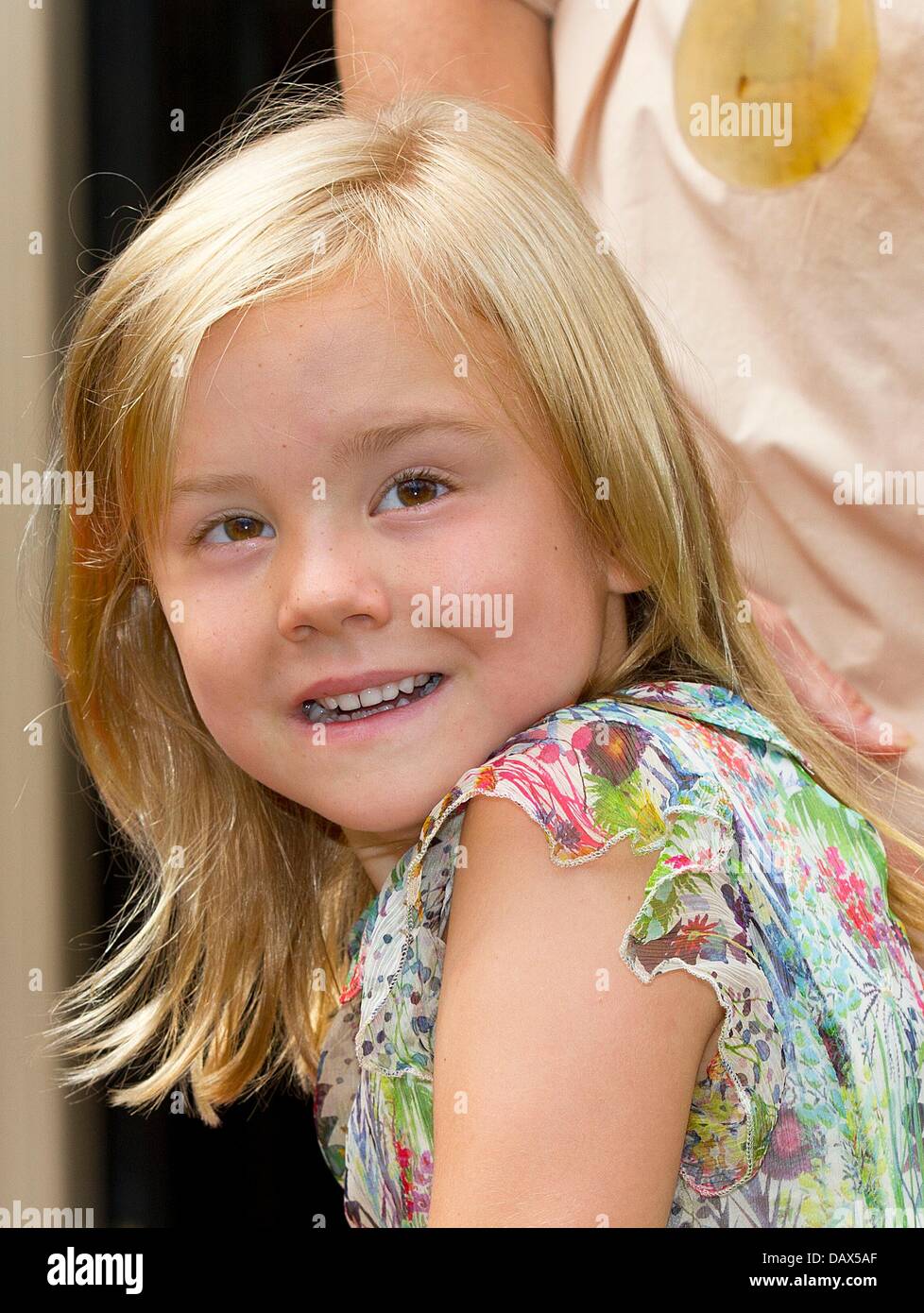 Wassenaar, Netherlands. 19th July 2013. Dutch Princess Ariane poses for ...