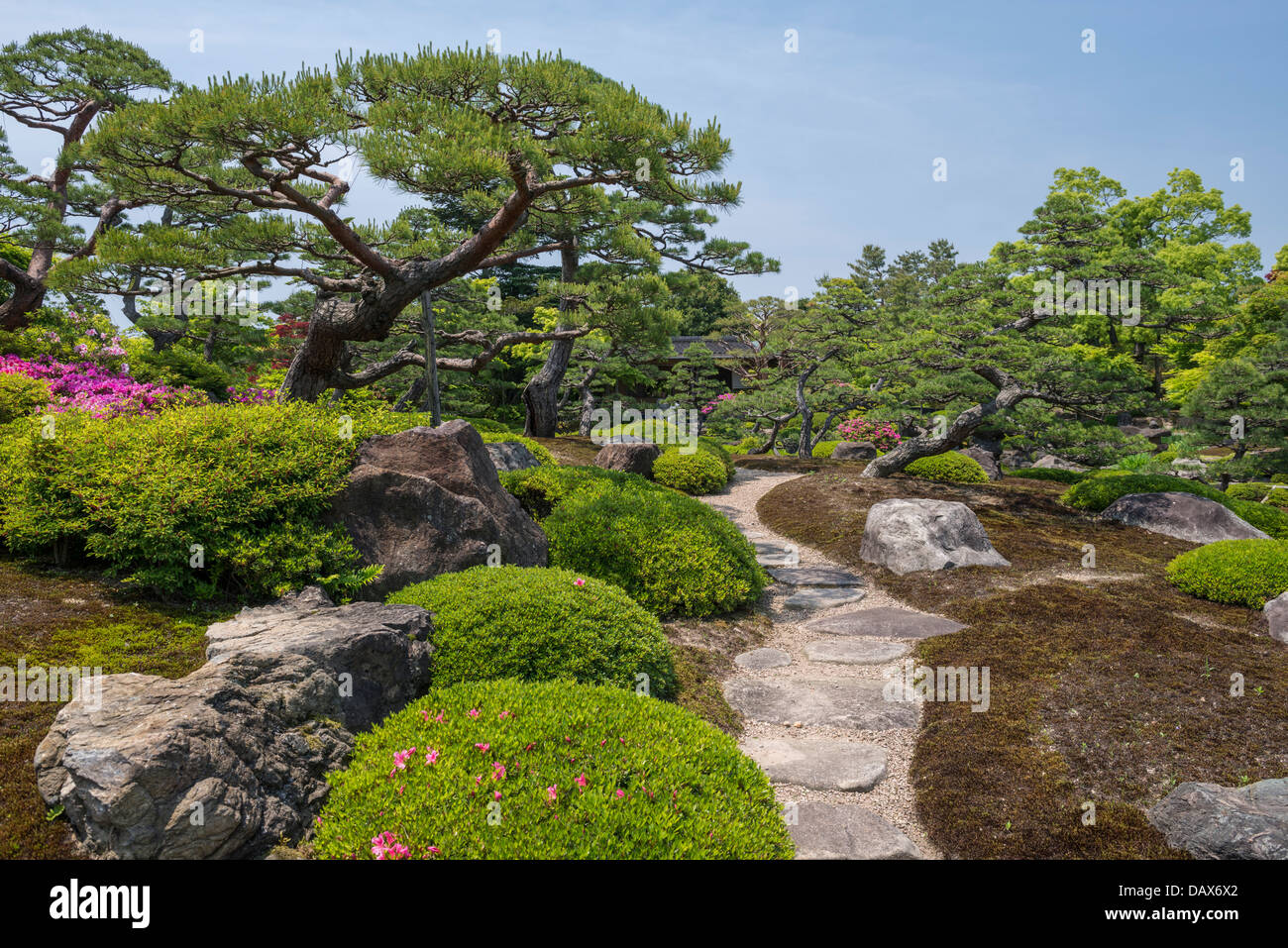Yushien Japanese Garden, Matsue City, Japan Stock Photo - Alamy