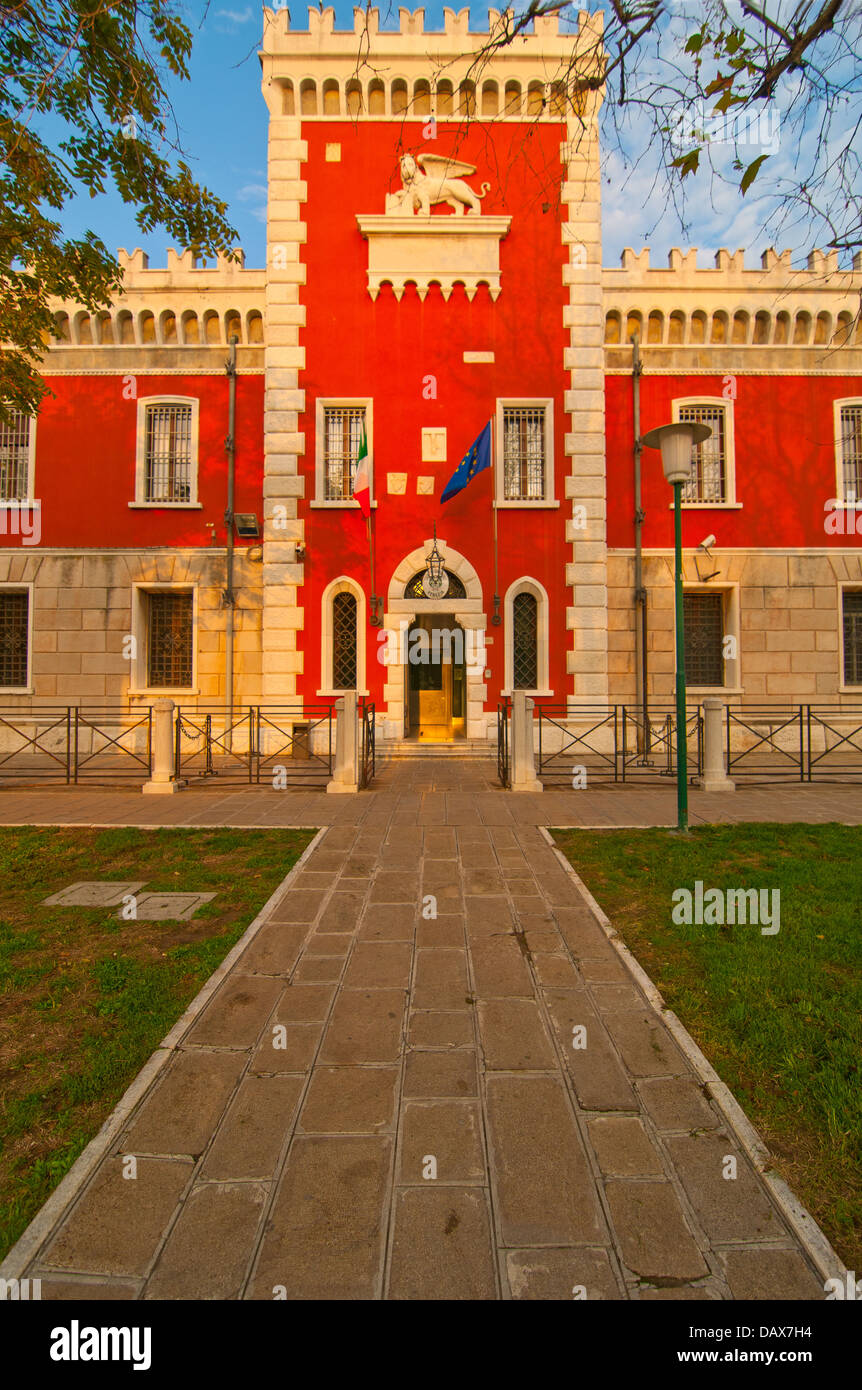 Venice Italy Santa Maria maggiore penitentiary jail building view Stock ...